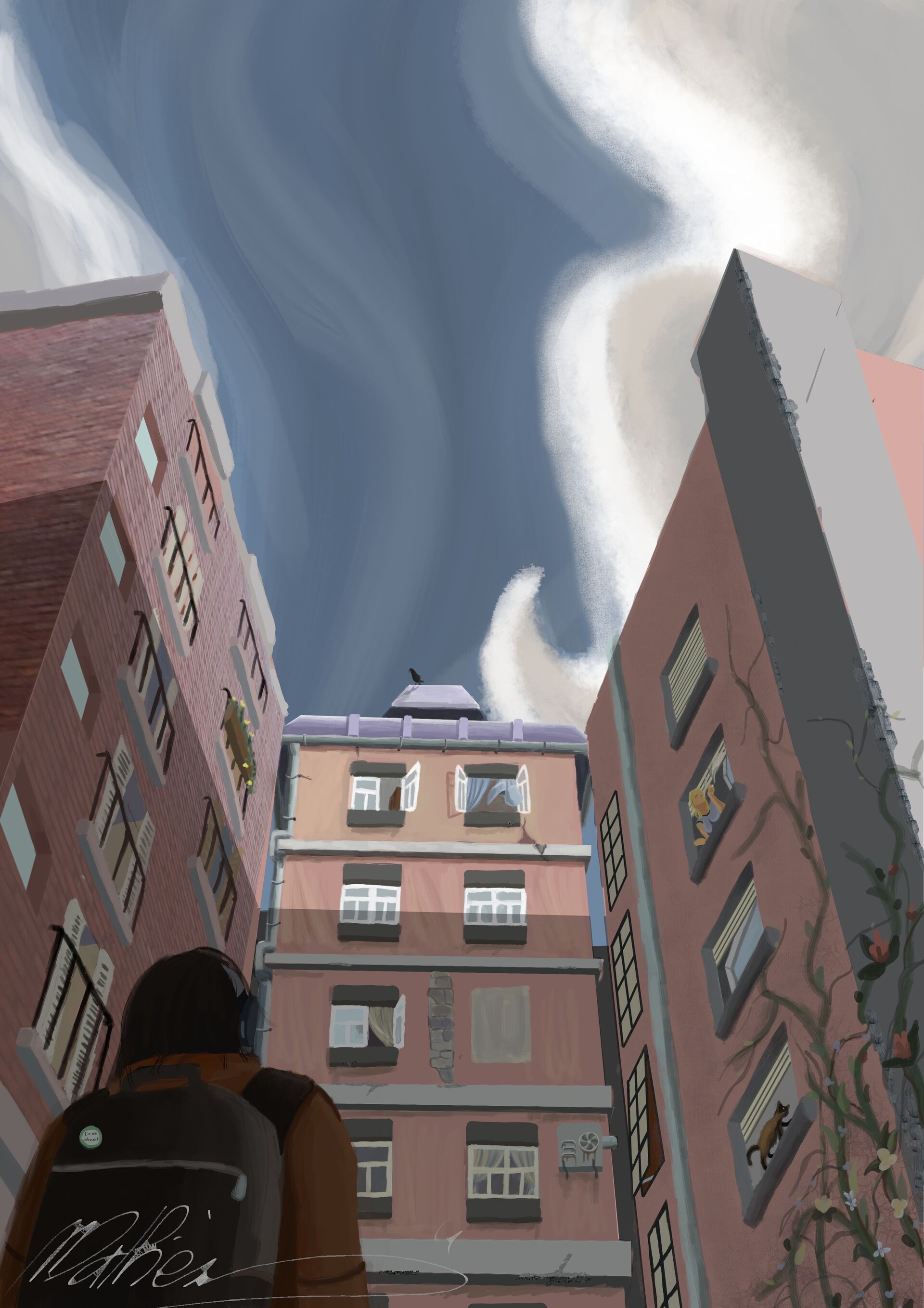 Alex - Perspective building