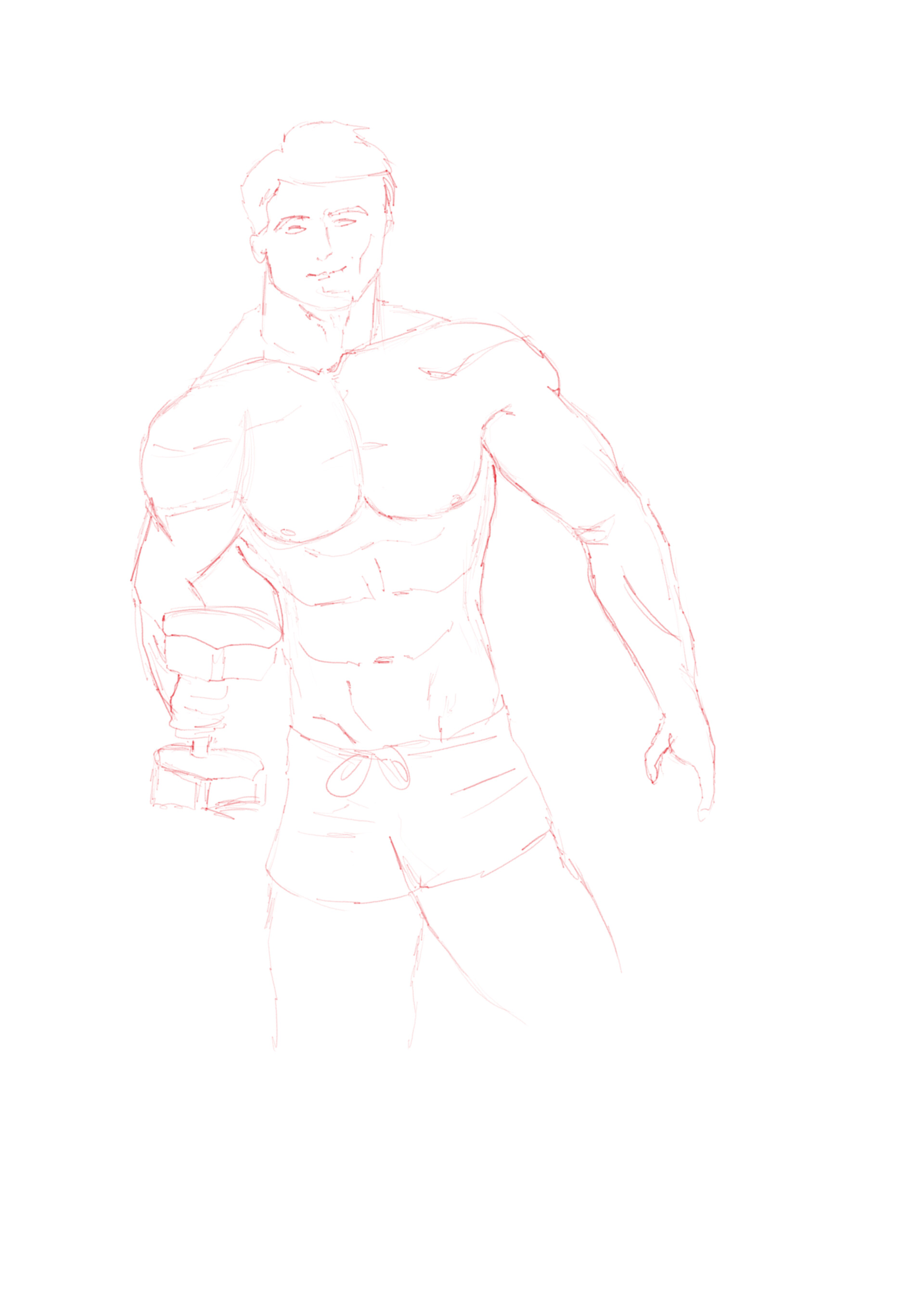 ArtStation - Post workout sketches