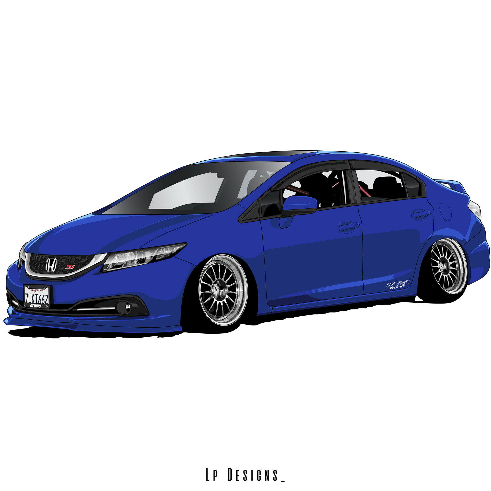 ArtStation - Honda Civic Si Fb6