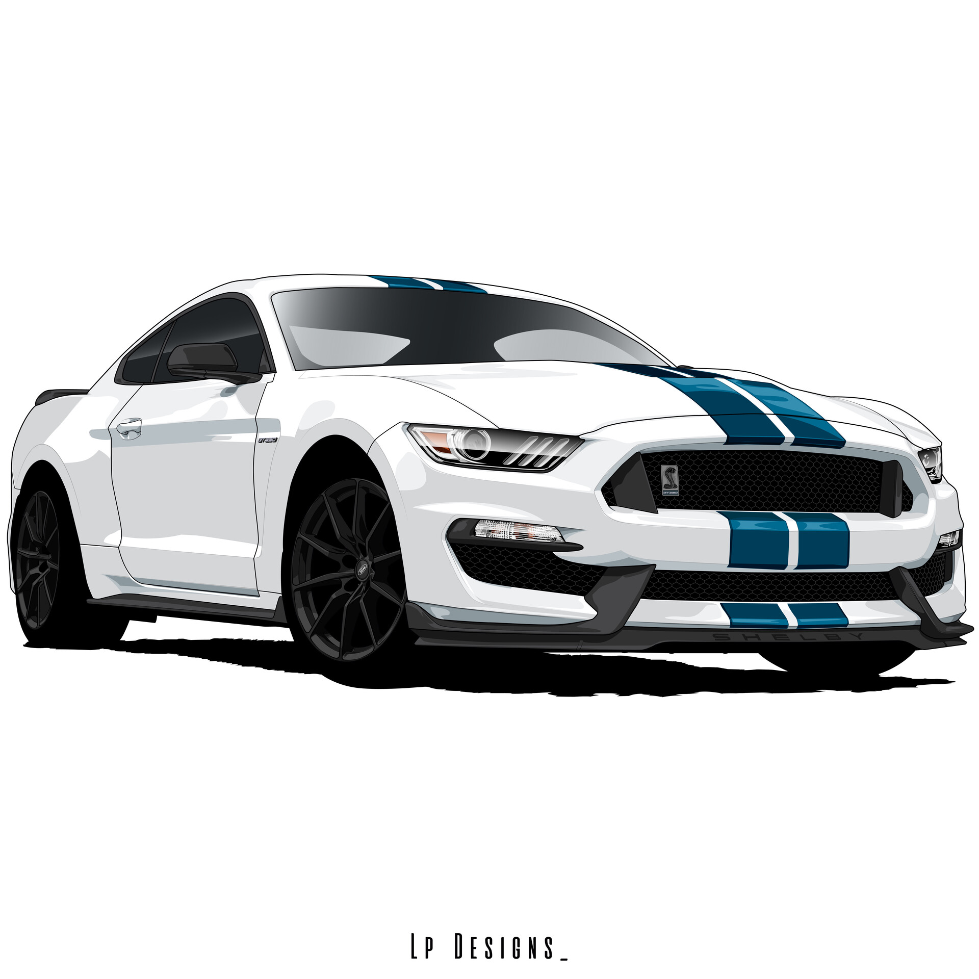 Lp Designs_ - Ford Mustang Shelby GT350