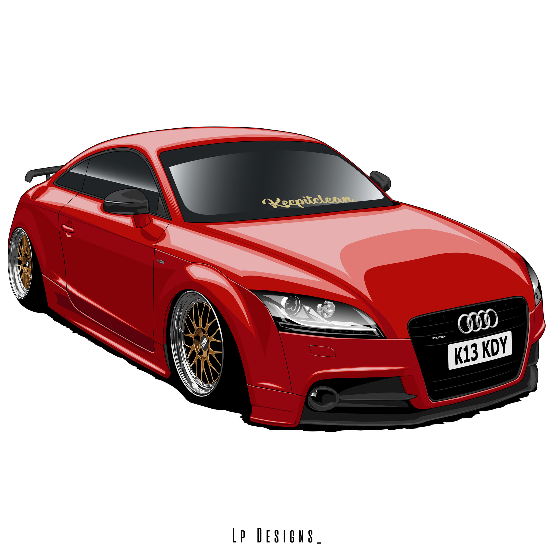 ArtStation - Audi TT-Rs