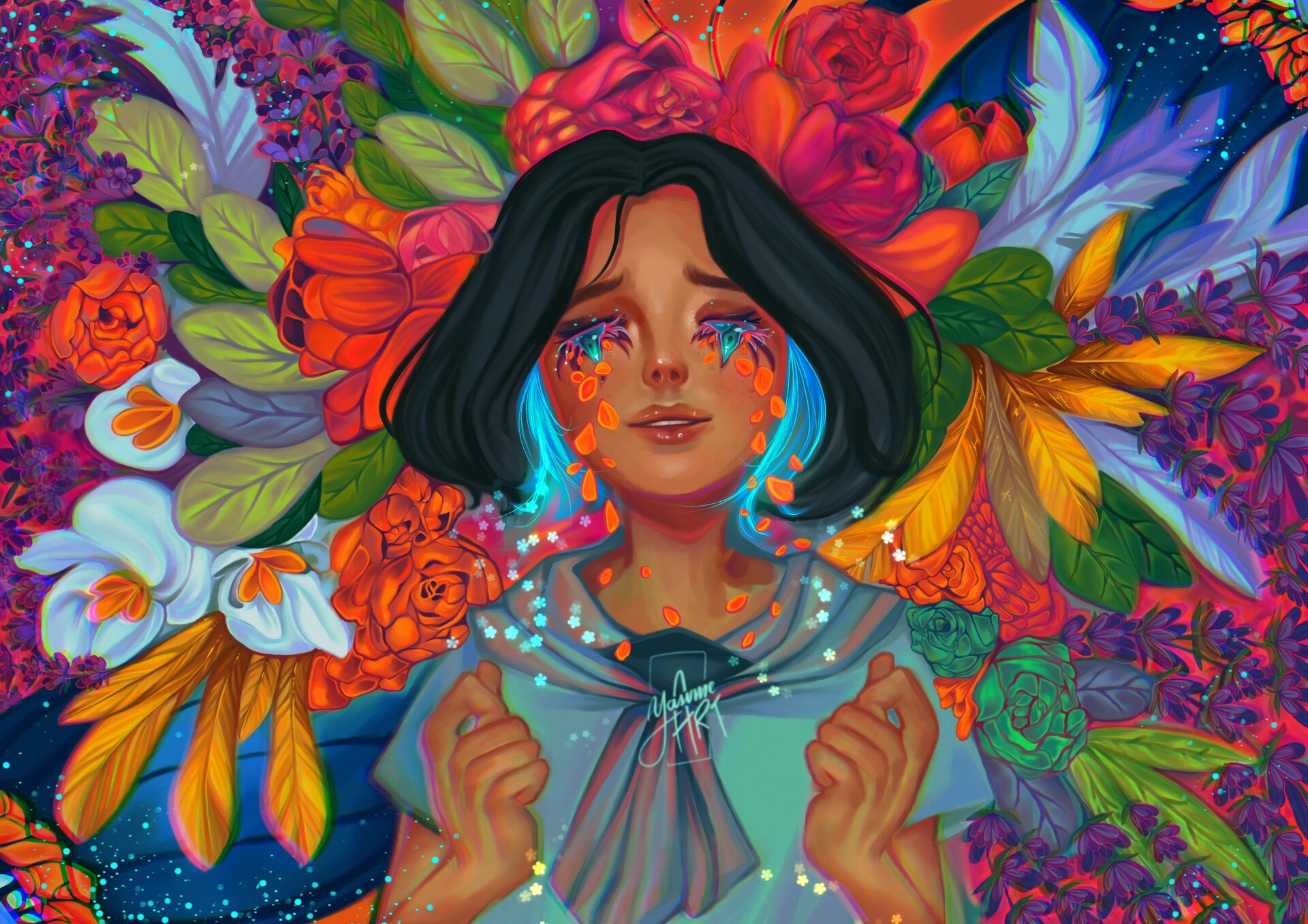 ArtStation - Personal Work: GIRL IN PARADISE