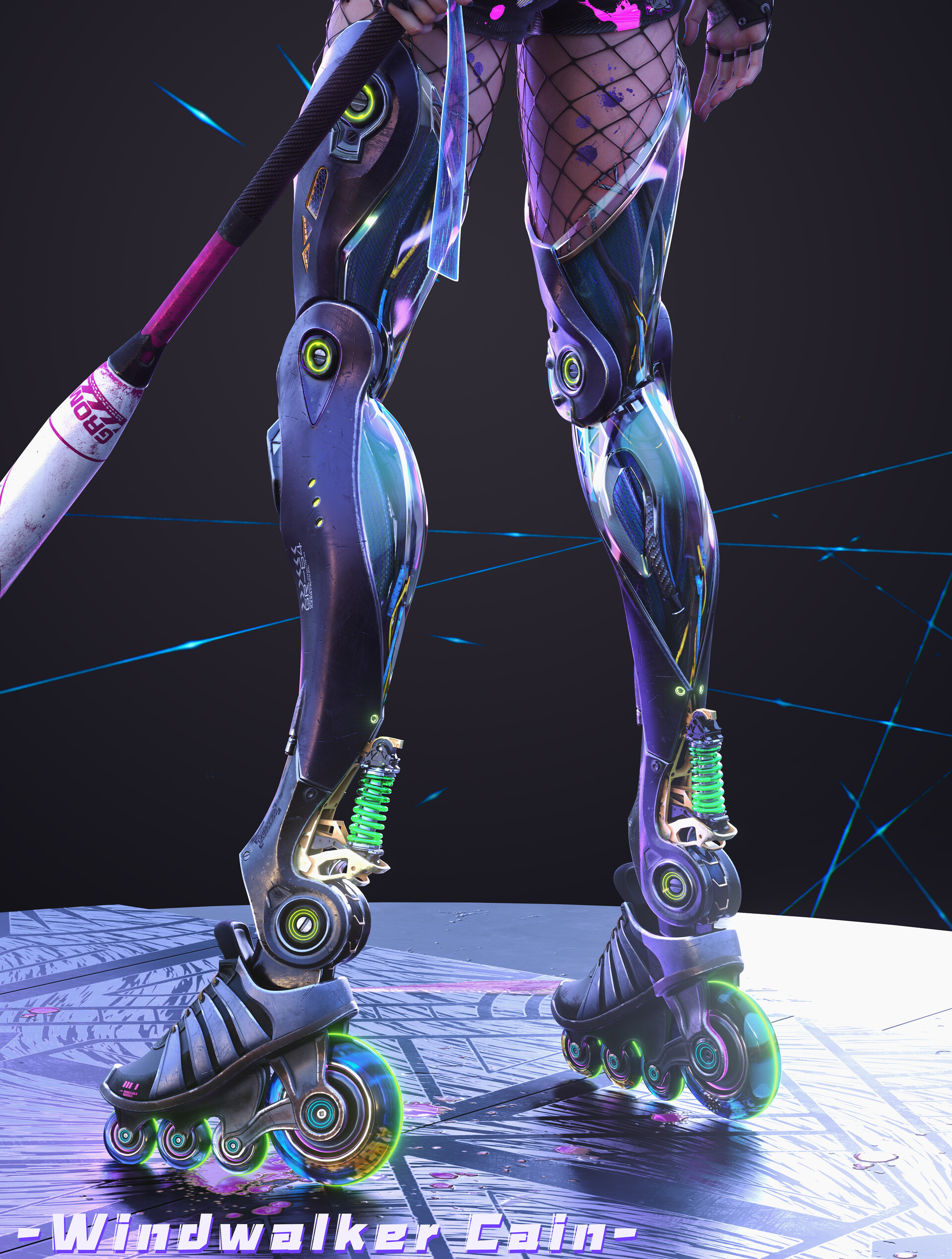 Yihao REN - Windwalker Cain/风行·凯因