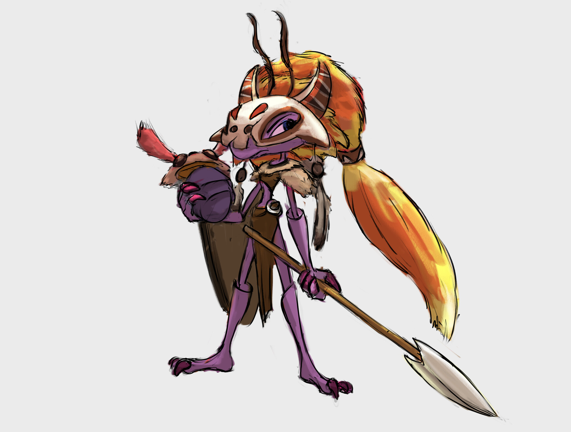 ArtStation - Tribal ant