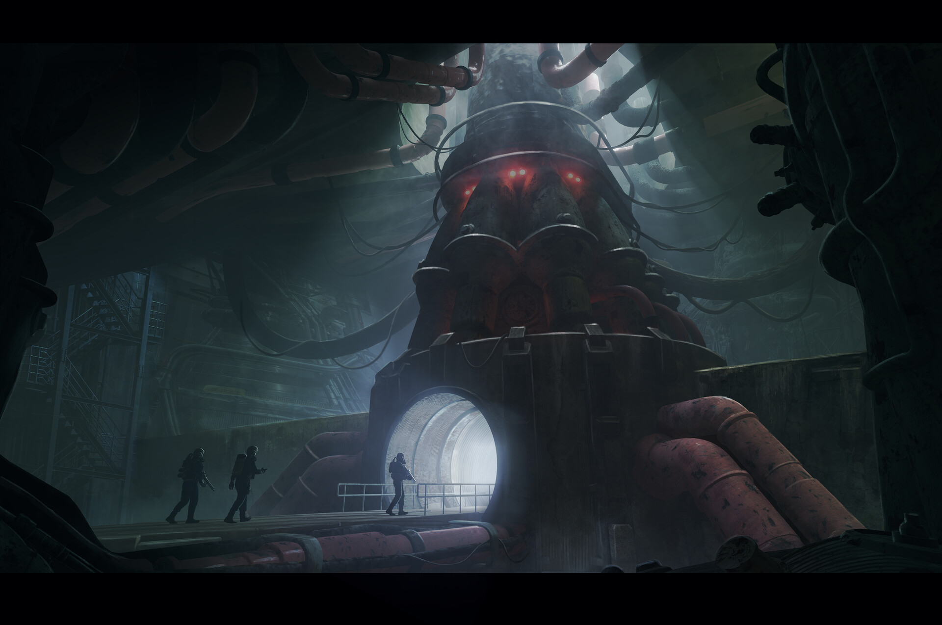 ArtStation - GTFO Mood Fan-Art practice 3