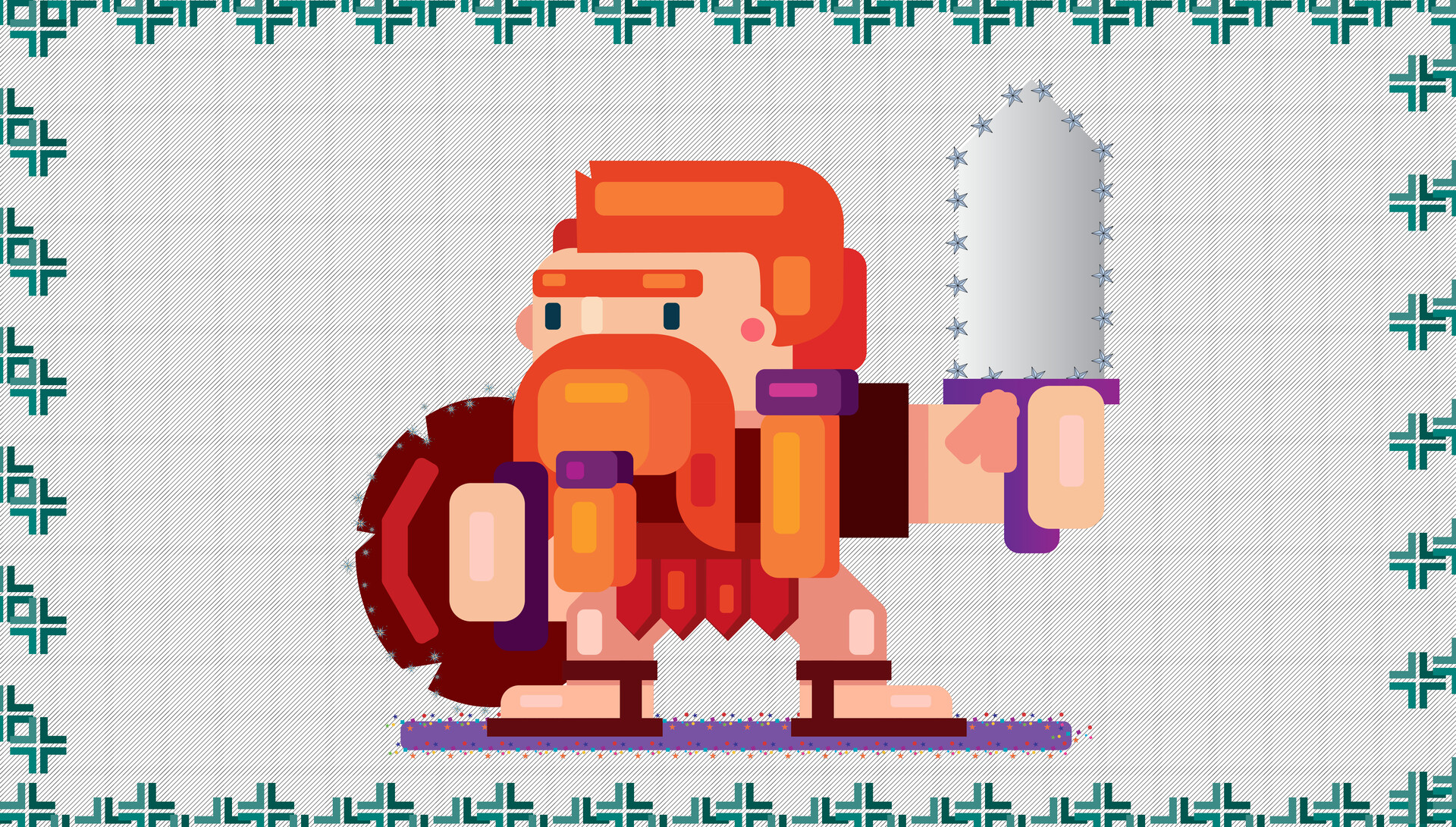 ArtStation - Geometric character design