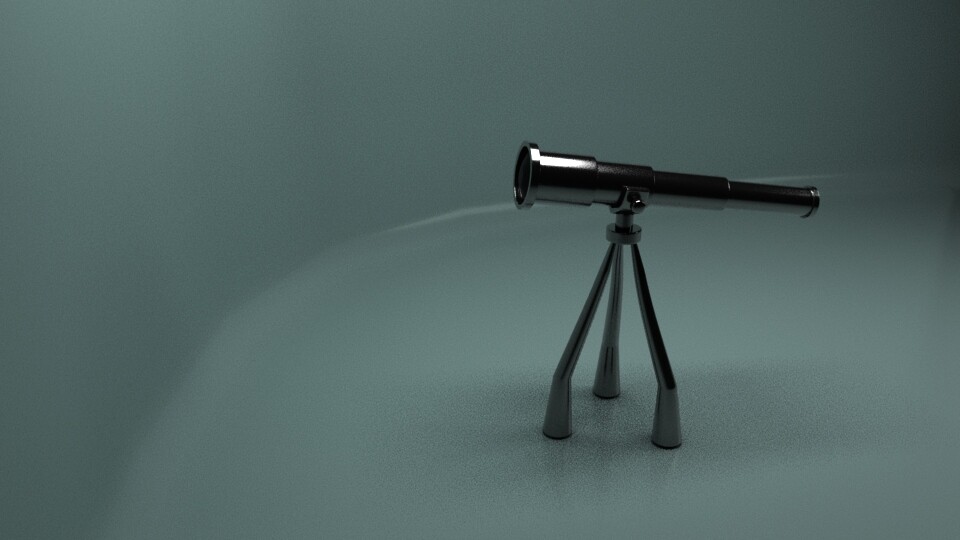 ArtStation - Telescope 3D Model