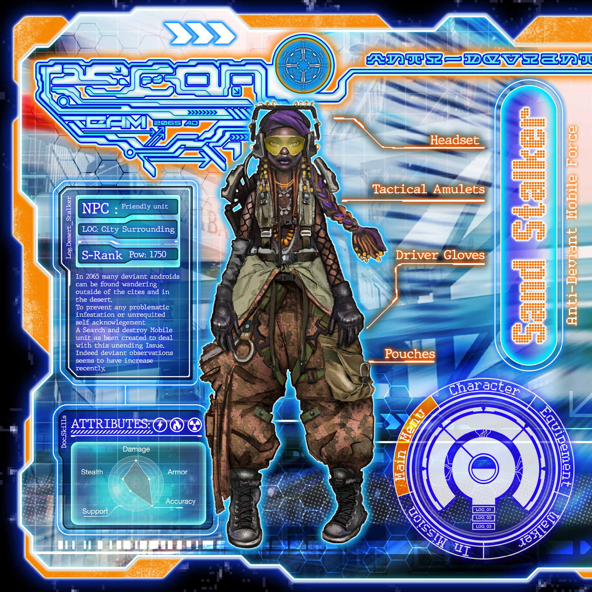 ArtStation - Recon Team mobile force