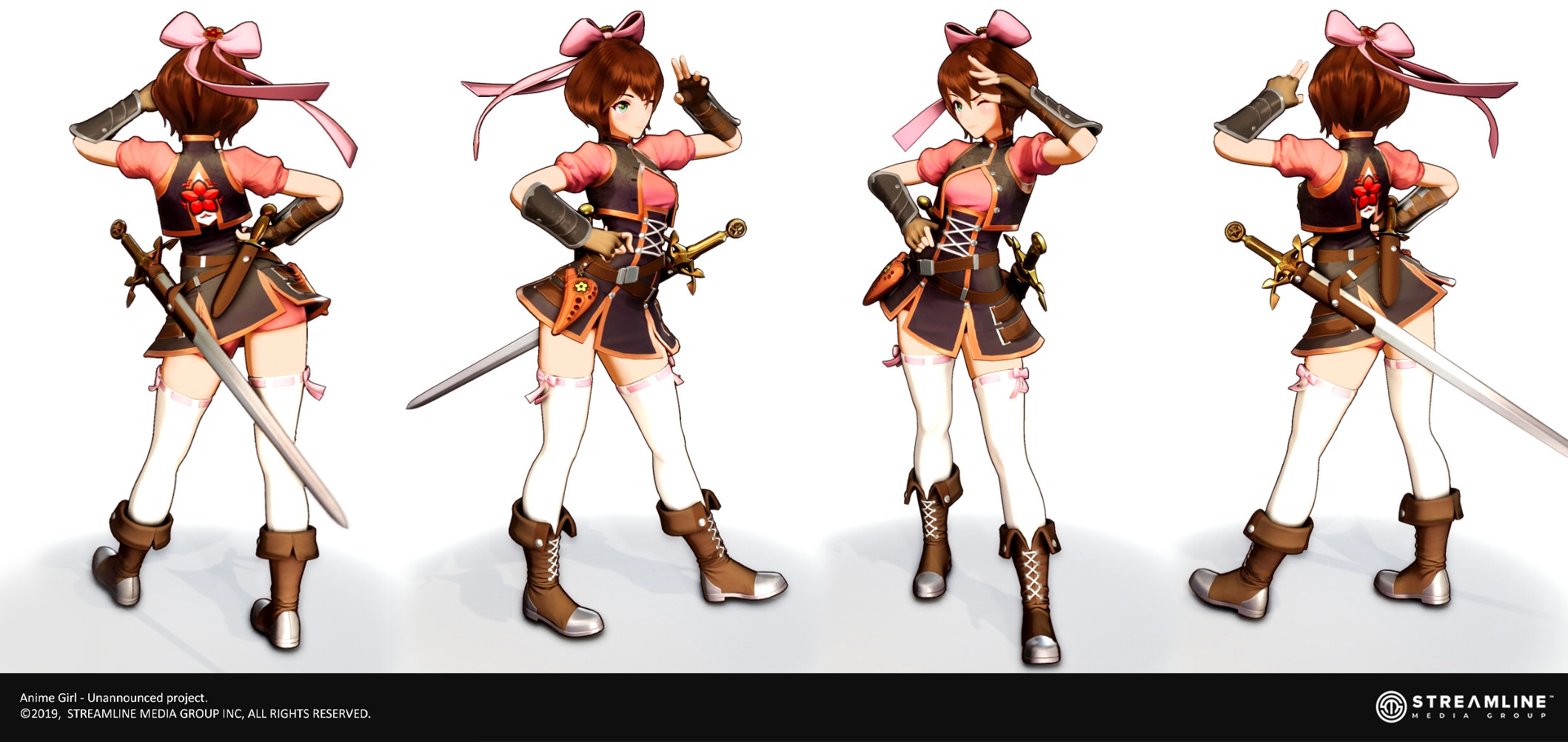 Streamline Studios - Riko - Anime Style Character Animation