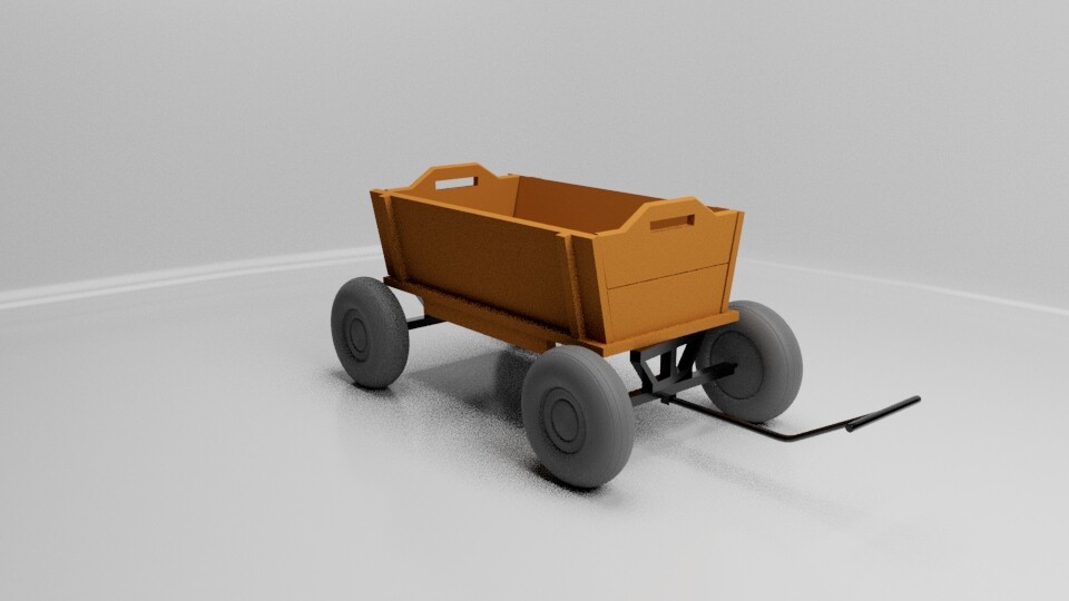 ArtStation - Cart 3D Model