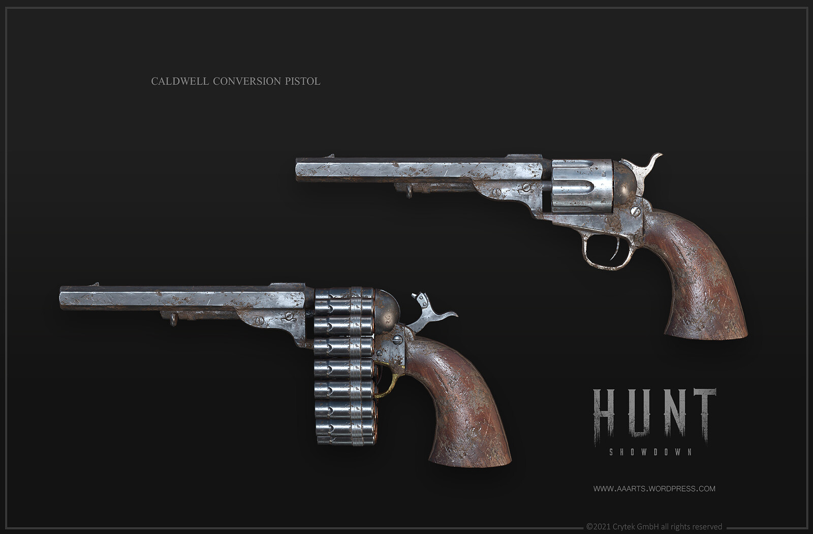 Alexander Asmus - Hunt Showdown - Caldwell Conversion Pistol