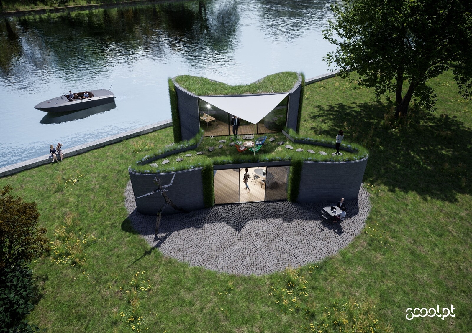 polygoniq - Modular 3D printed house