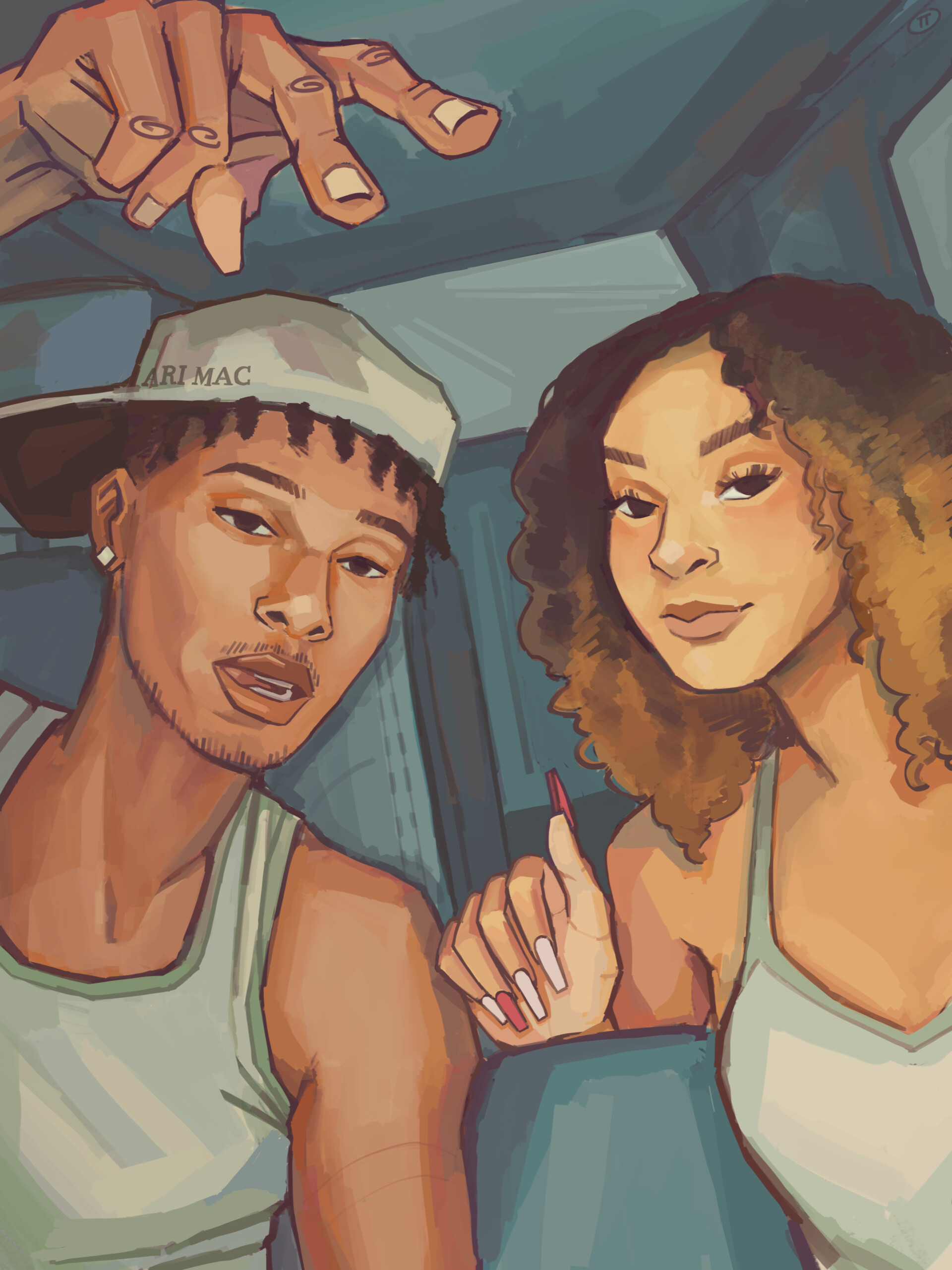 ArtStation - Couple Portrait