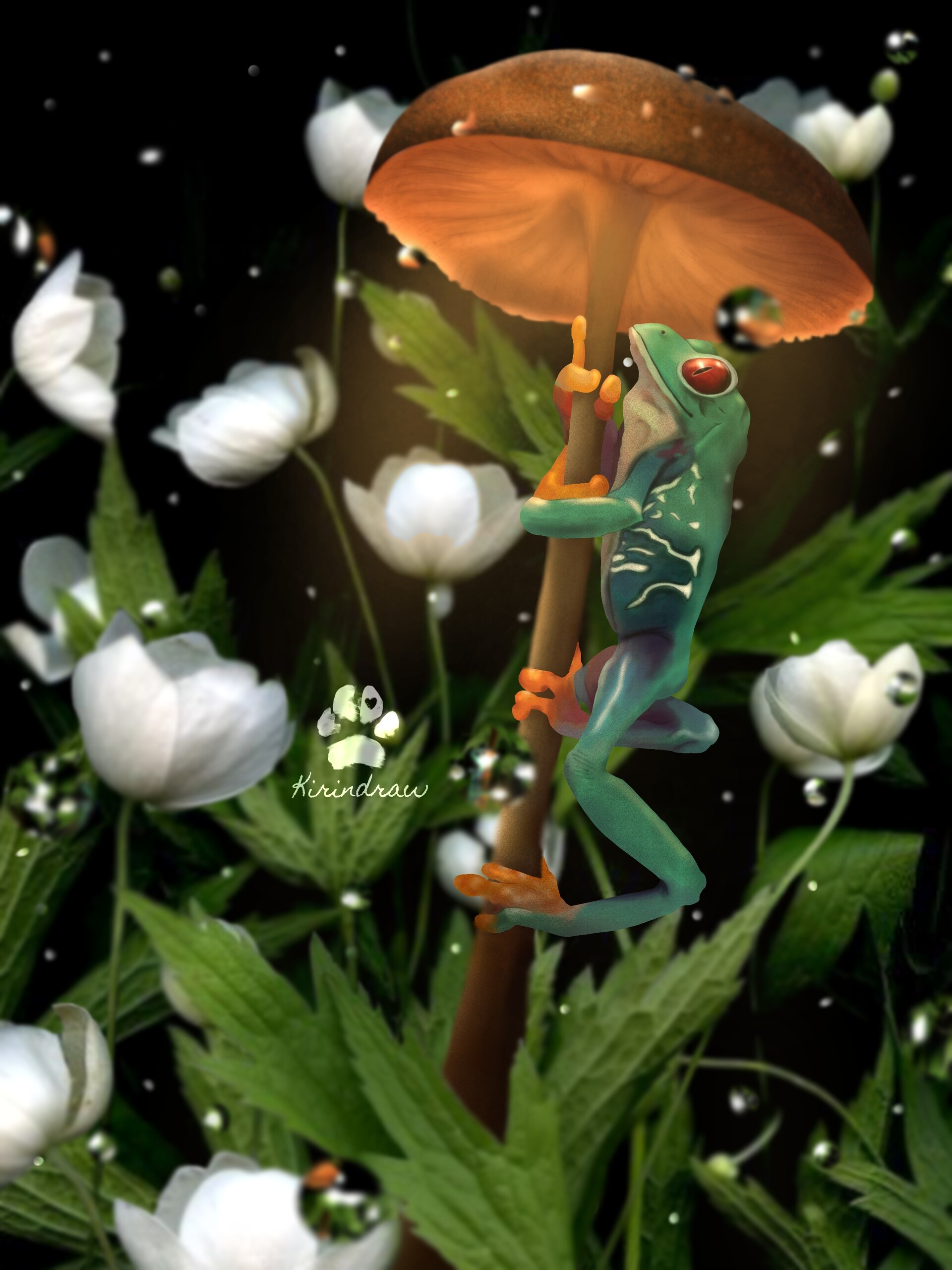 ArtStation - Rainy Frog