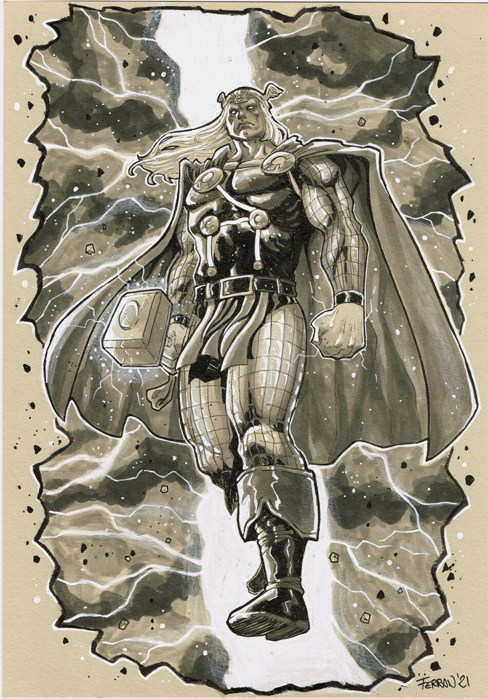 ArtStation - Thor Commission A4