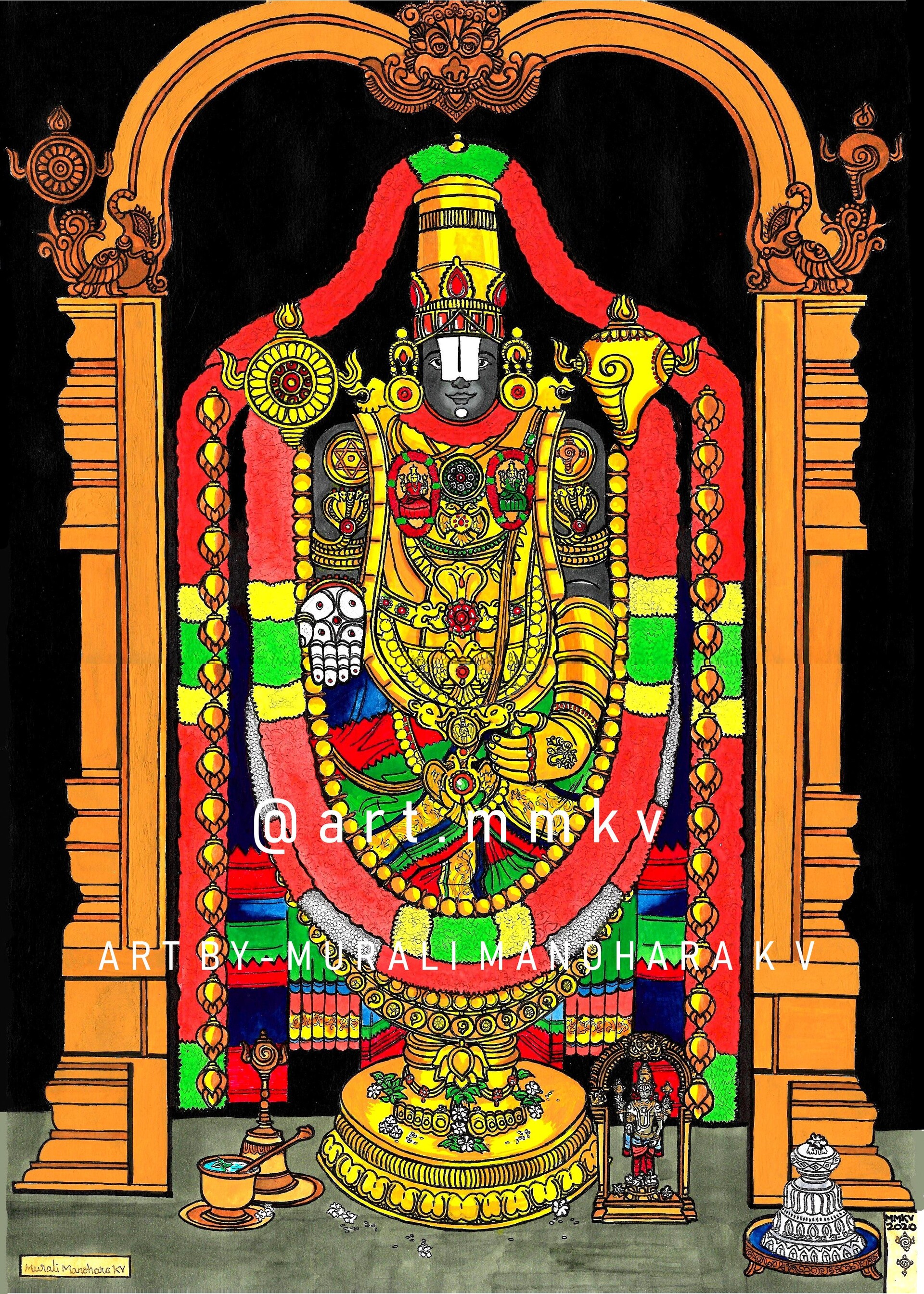 ArtStation - Tirumala Srinivasa, Inspired by Dr BKS Varma