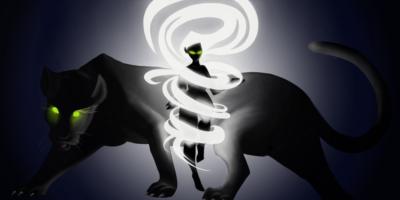 ArtStation - Panther spirit