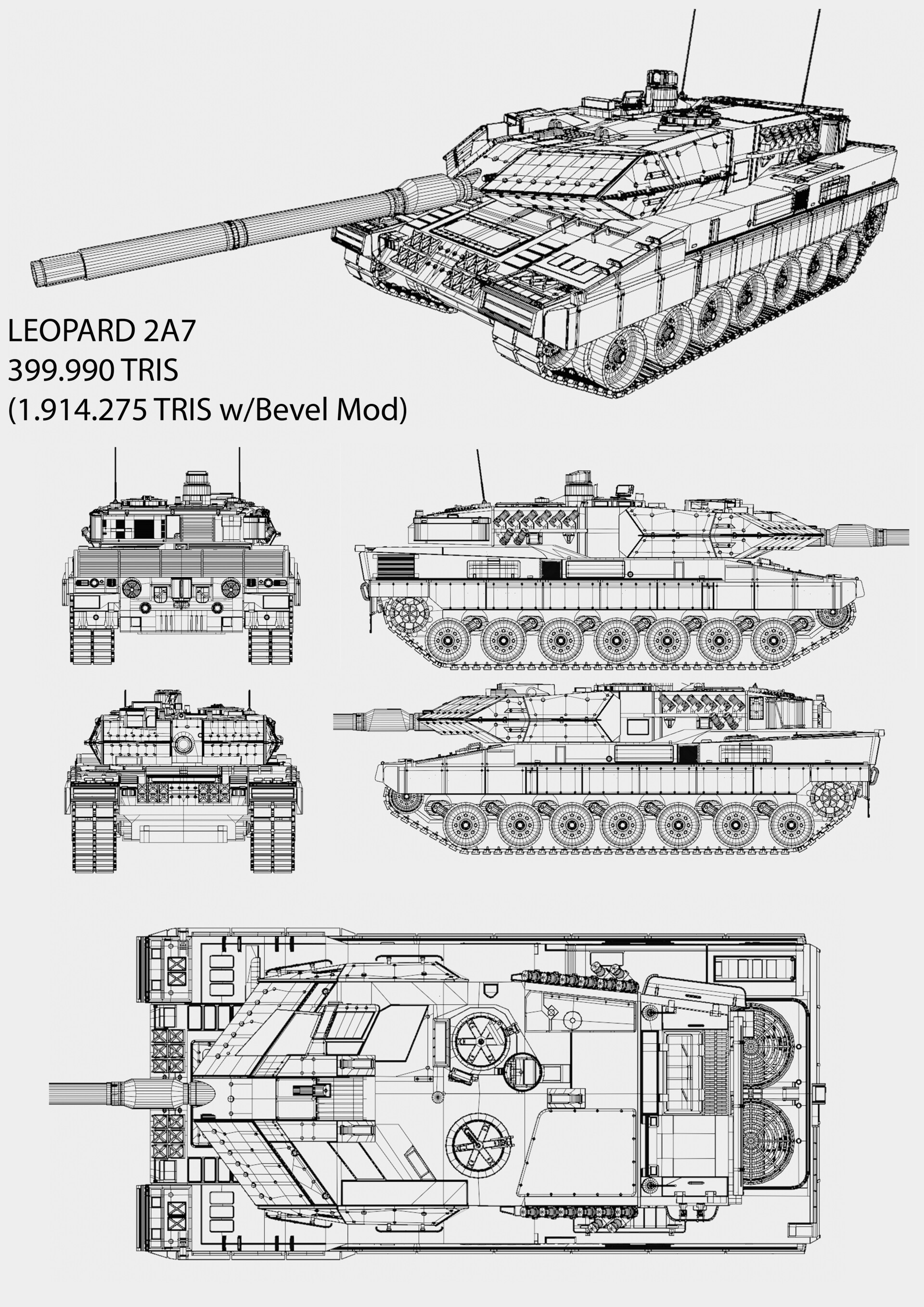 PARA_Werke - Leopard 2A7 (Turntable)