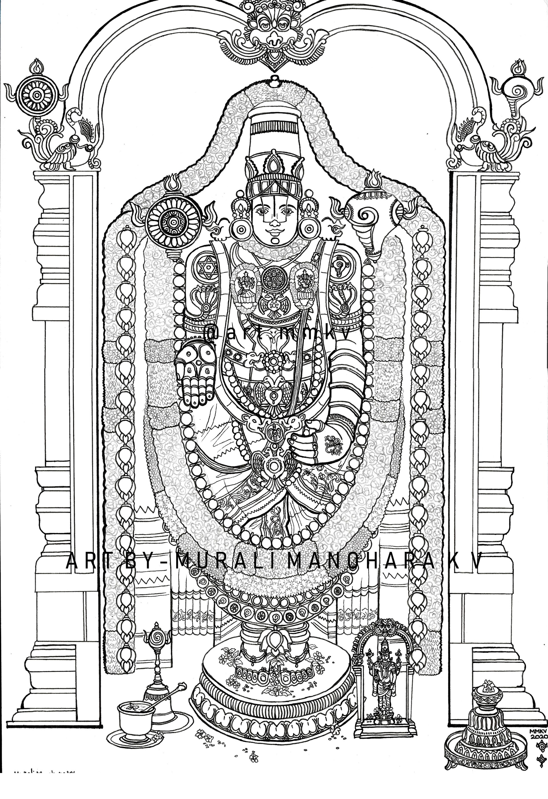 ArtStation - Tirumala Srinivasa, Inspired by Dr BKS Varma