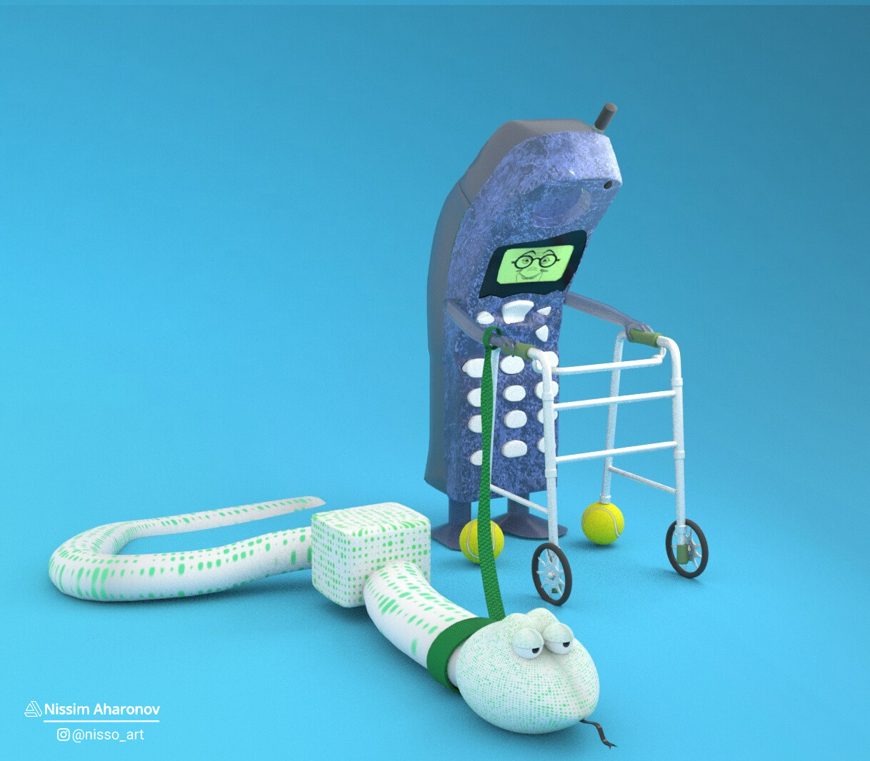 ArtStation - Nokia 5110