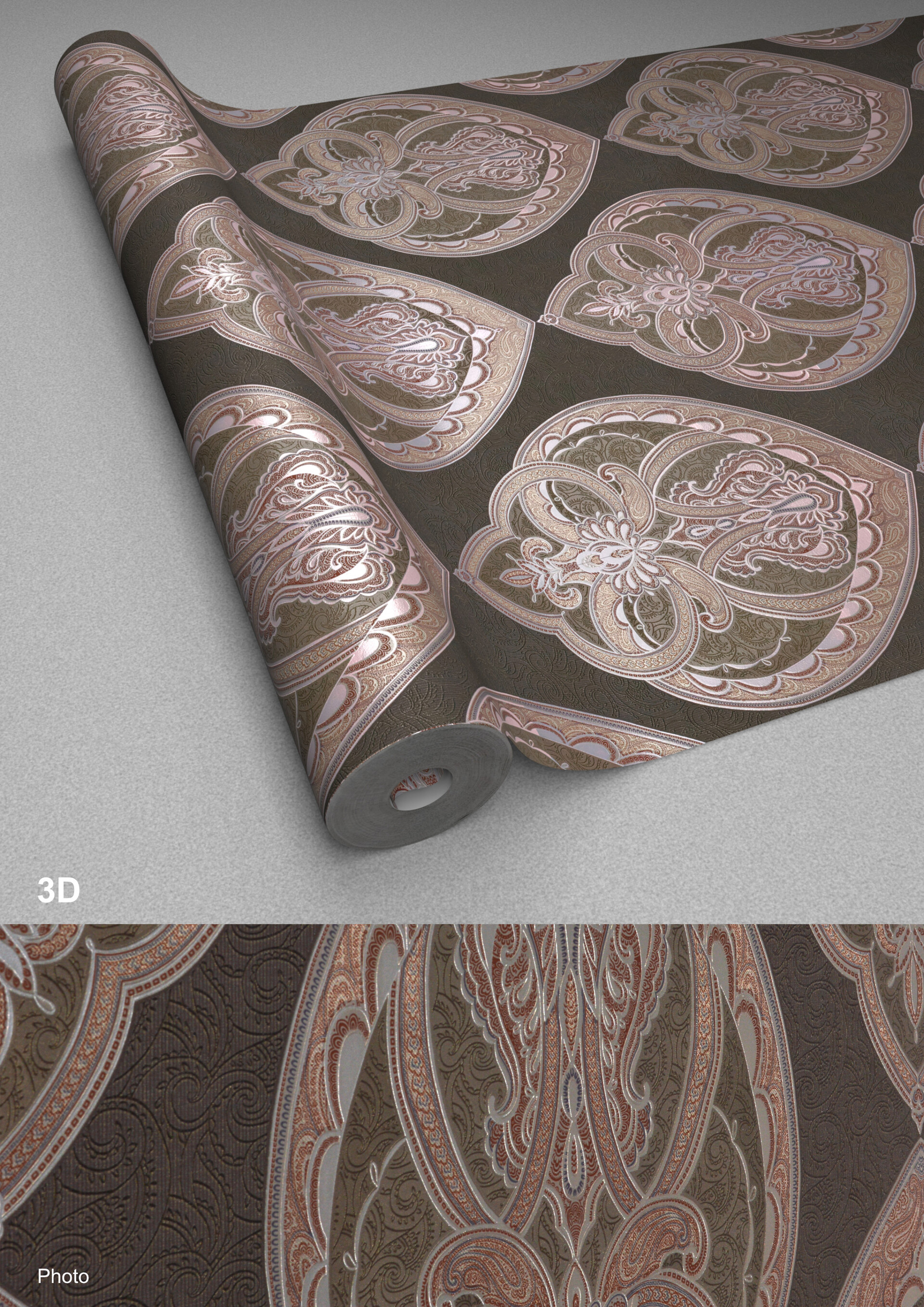 Philip Fong - Wallpaper 3D rendering.