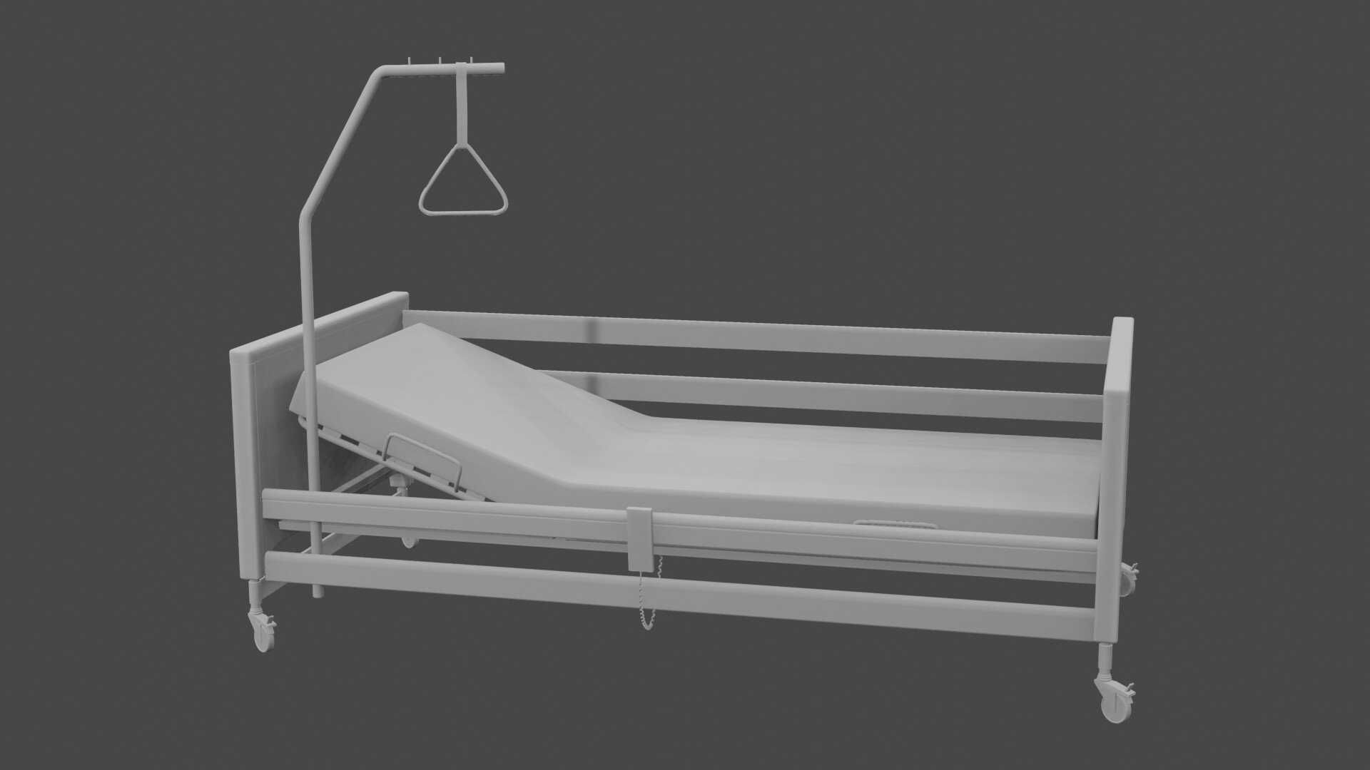 ArtStation - Hospital Bed