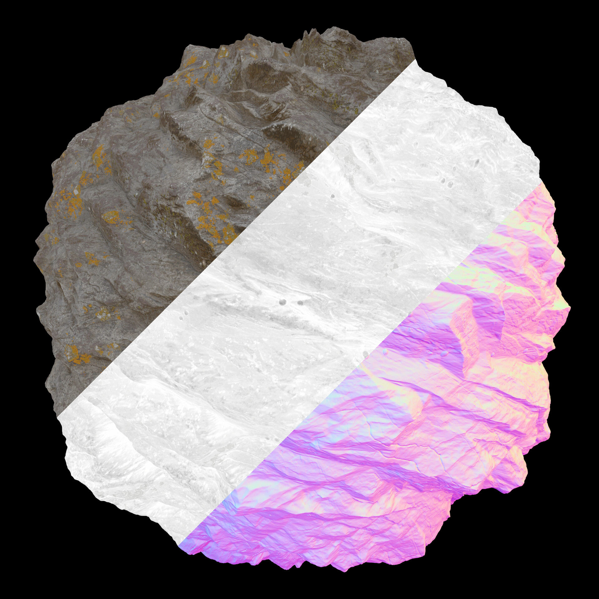 Max Kutsenko - Sharp rock formation