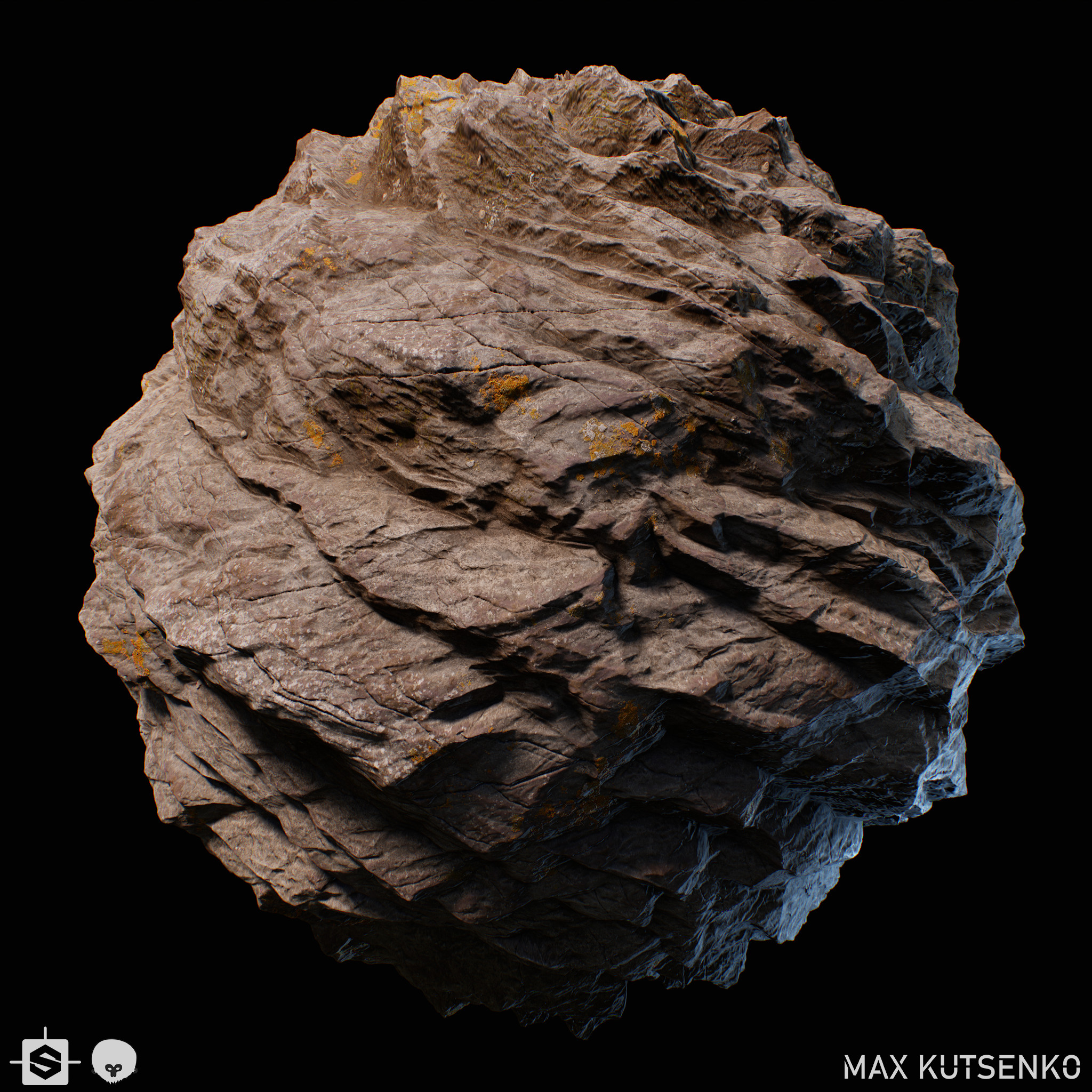 Max Kutsenko - Sharp rock formation