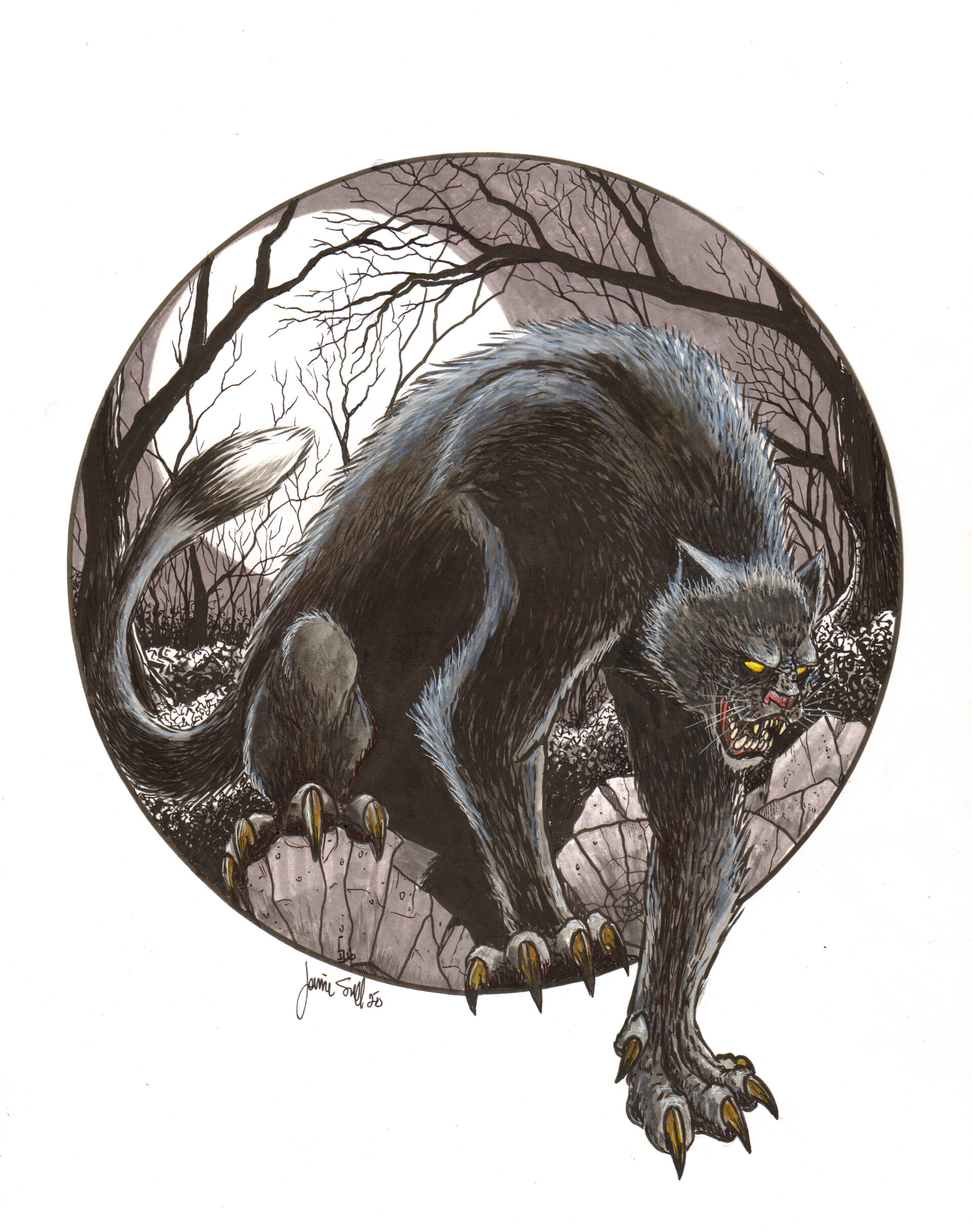 ArtStation - Portals: Beast of Dartmoor