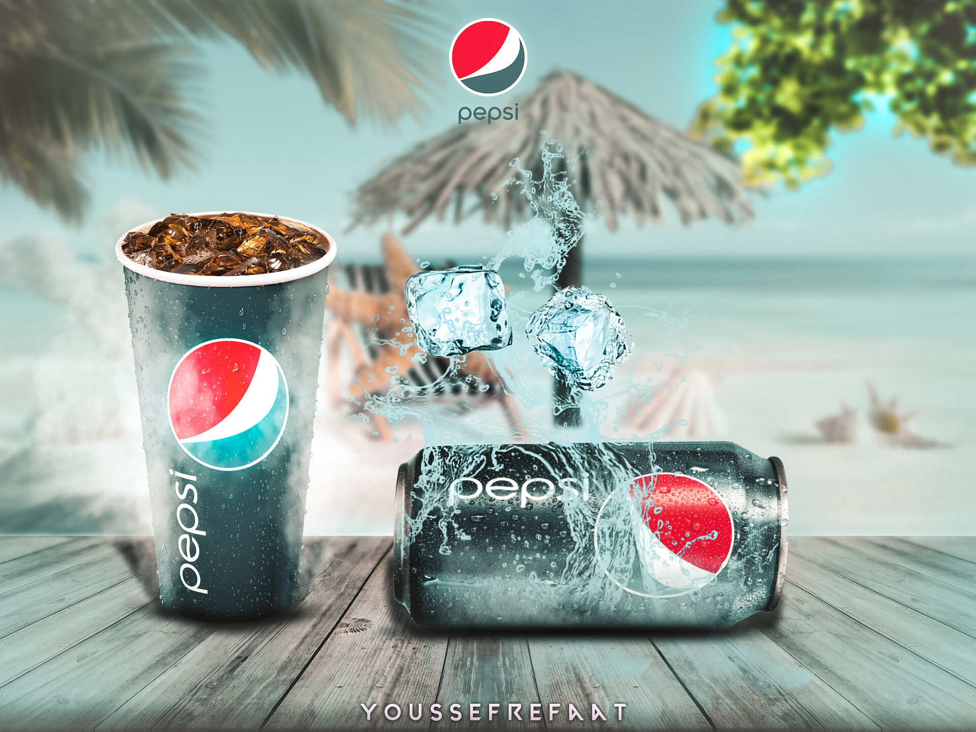 ArtStation - Pepsi Social Media Design