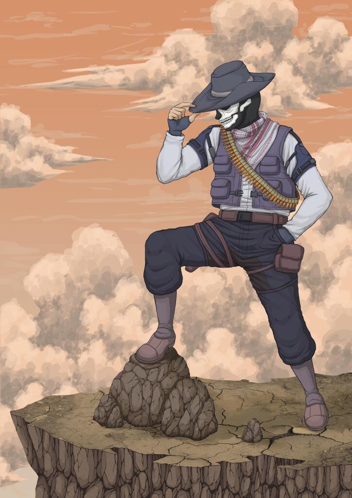 ArtStation - Commission GHOST from CODM (2020)