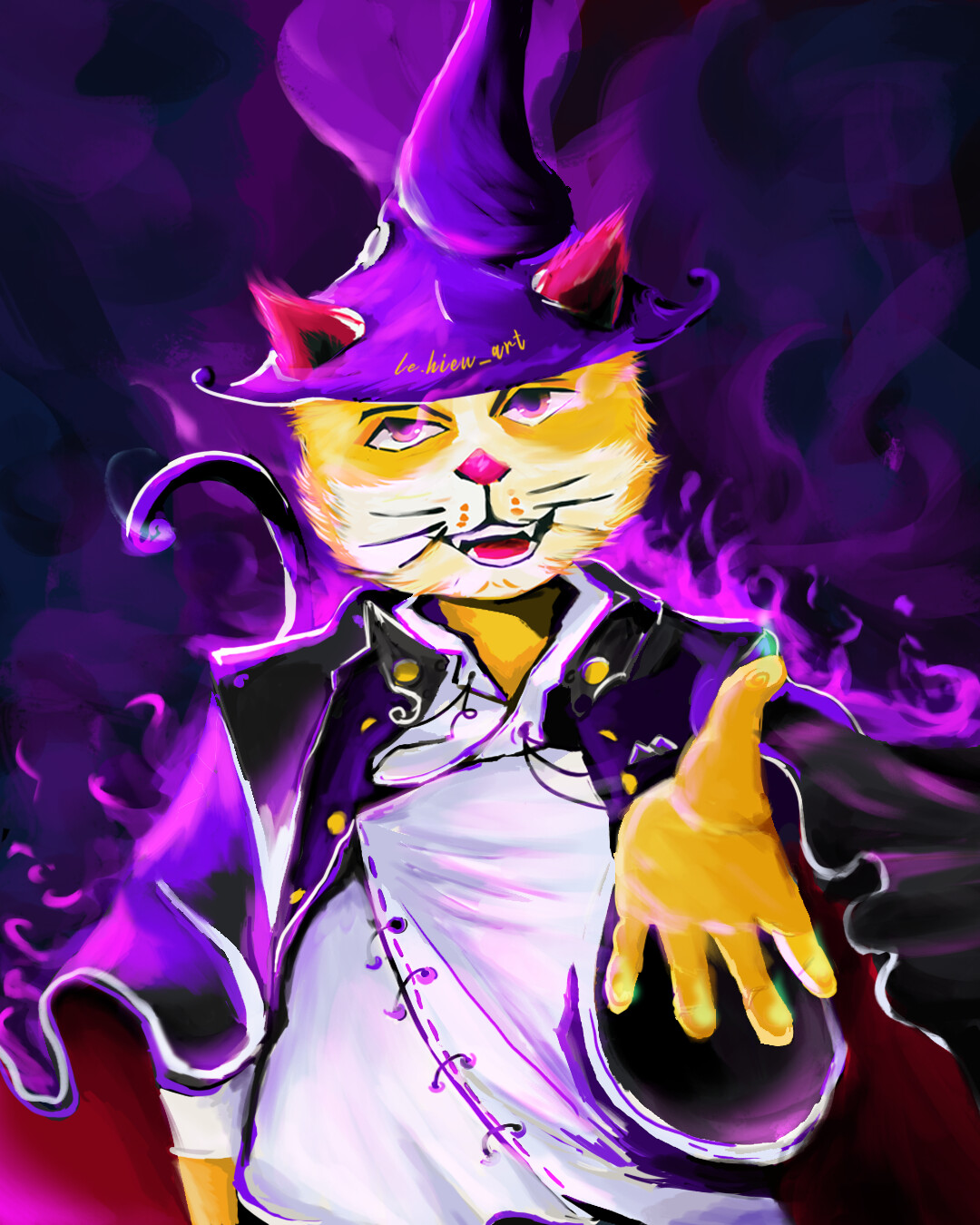 ArtStation - Cat witcher