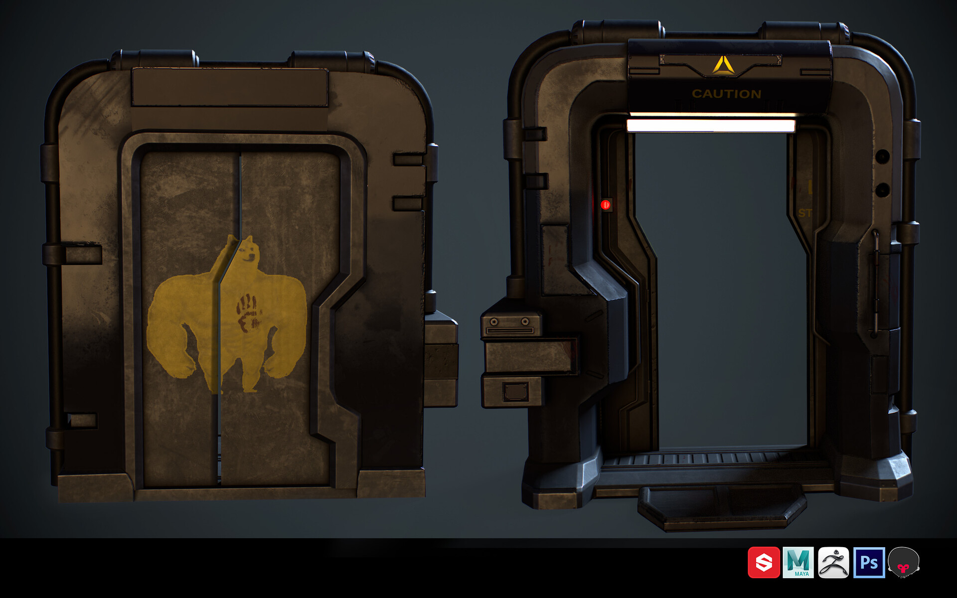 Sean Siew - Sci-Fi Door