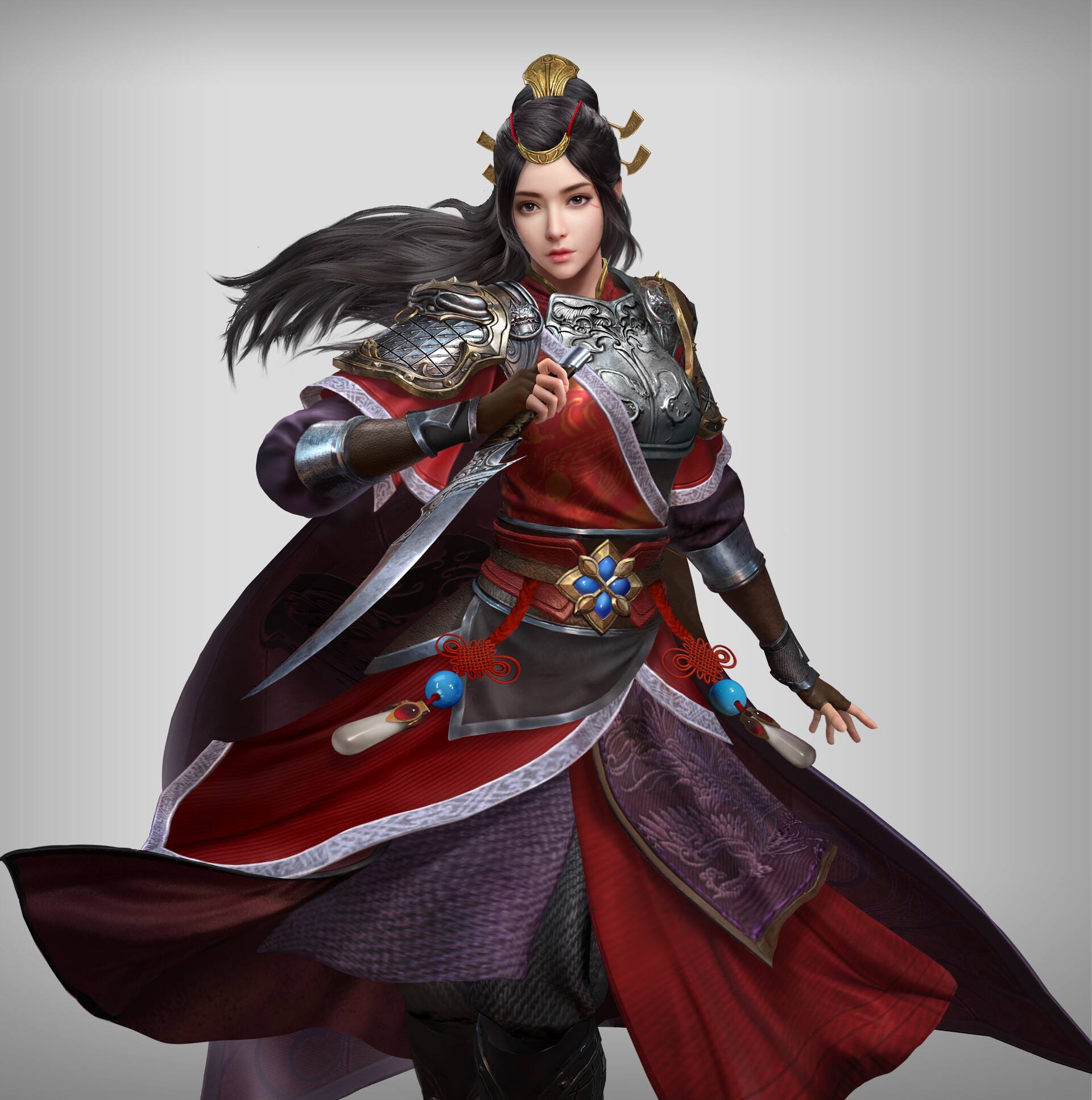 ArtStation - Zhong Lichun（Empress Zhong Wuyan）