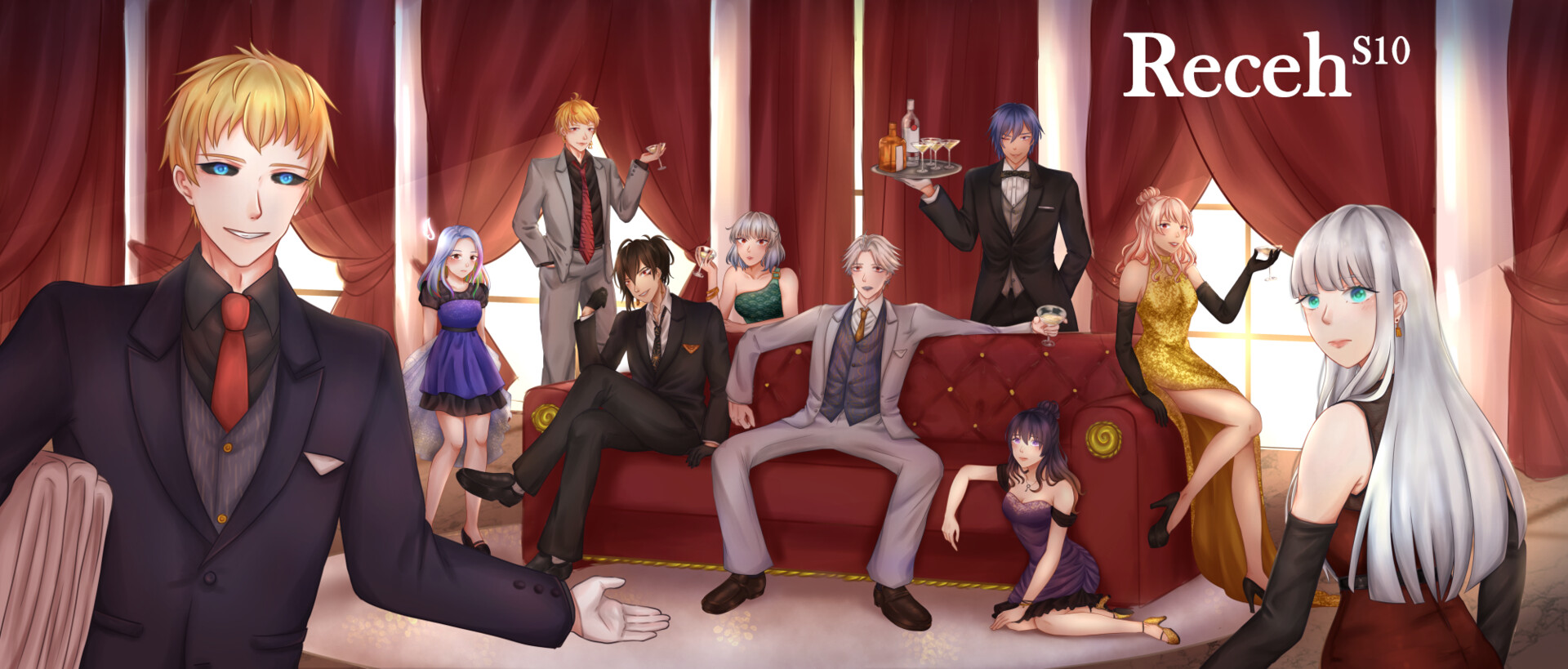 ArtStation - Dragon Raja Club Banner (2020)