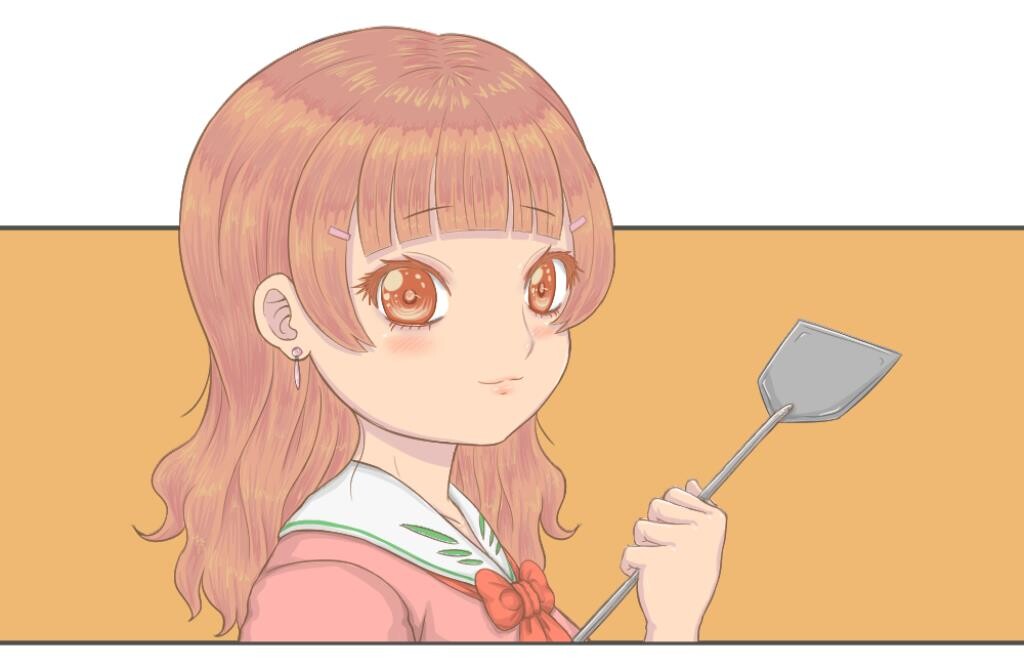 ArtStation - My New Sister OC for project webtoon (2020)