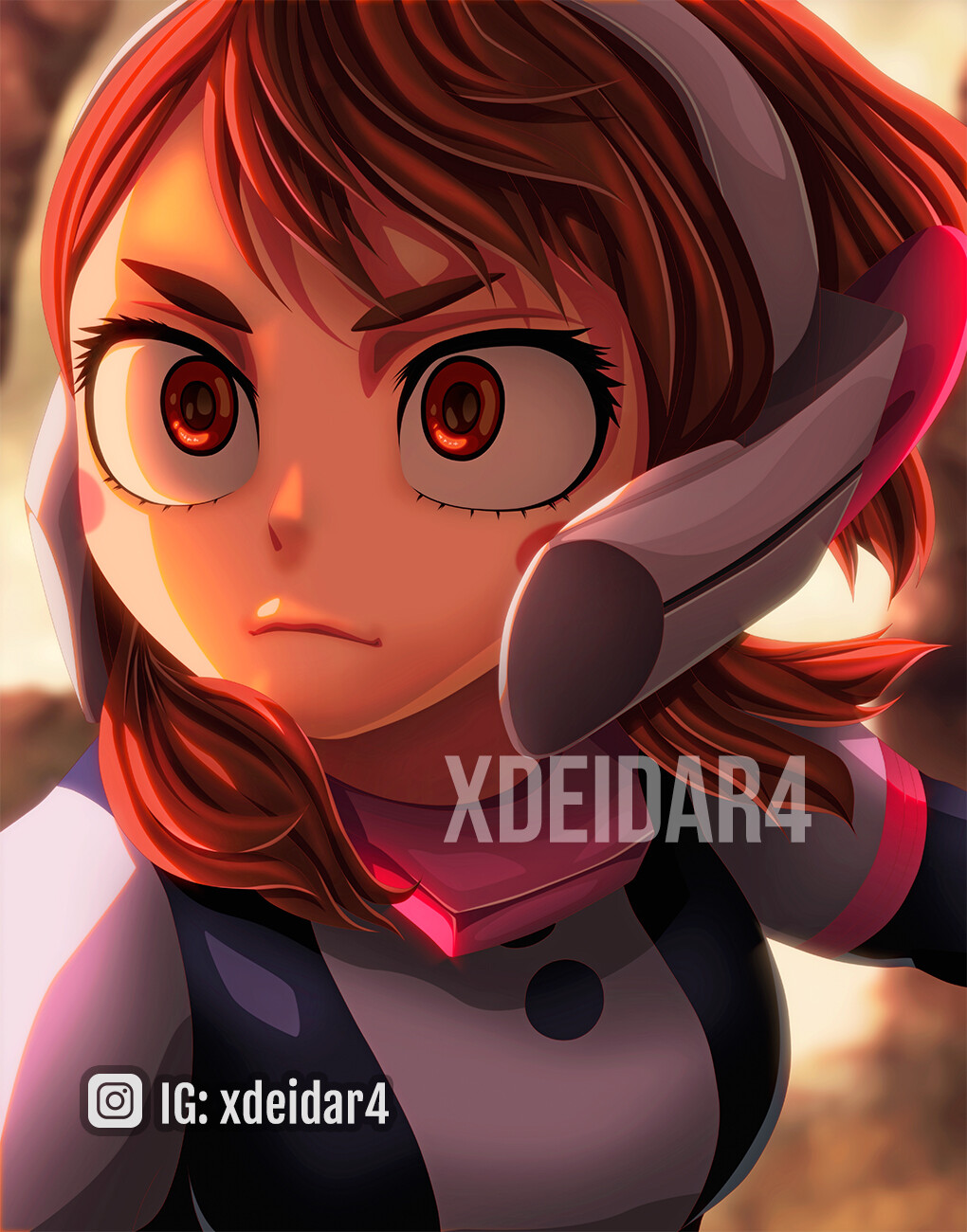 ArtStation - Ochaco Uraraka