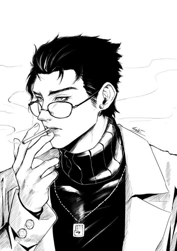 ArtStation - jotaro line art