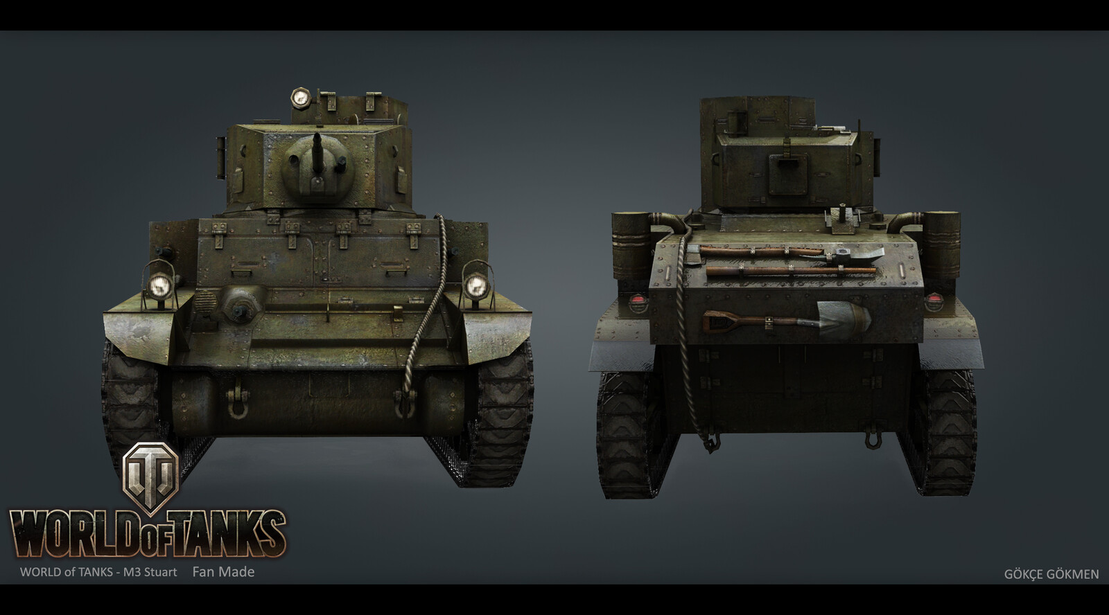 Gokce GOKMEN - M3 Stuart
