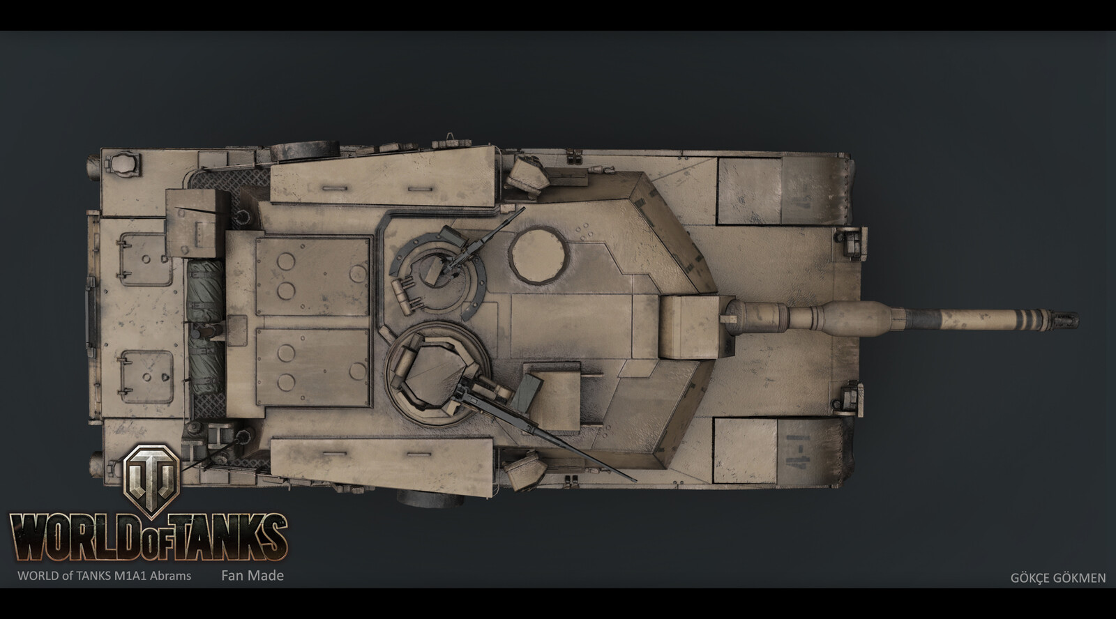 Gokce GOKMEN - M1A1 Abrams