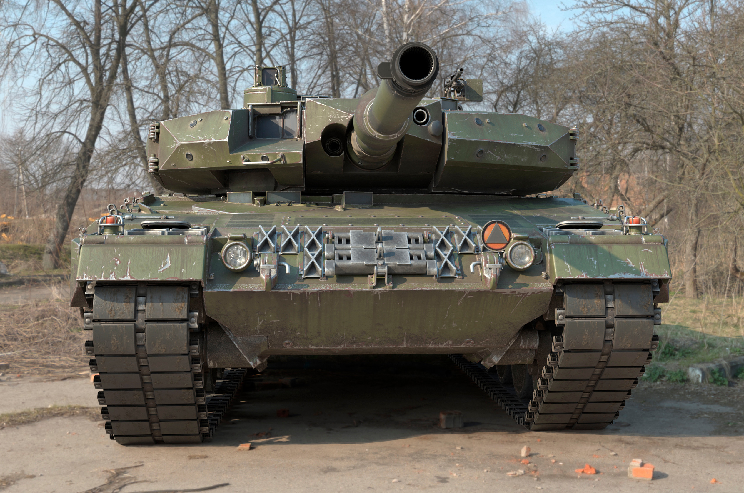 L3D Studio - Game ready model of Leopard 2PL