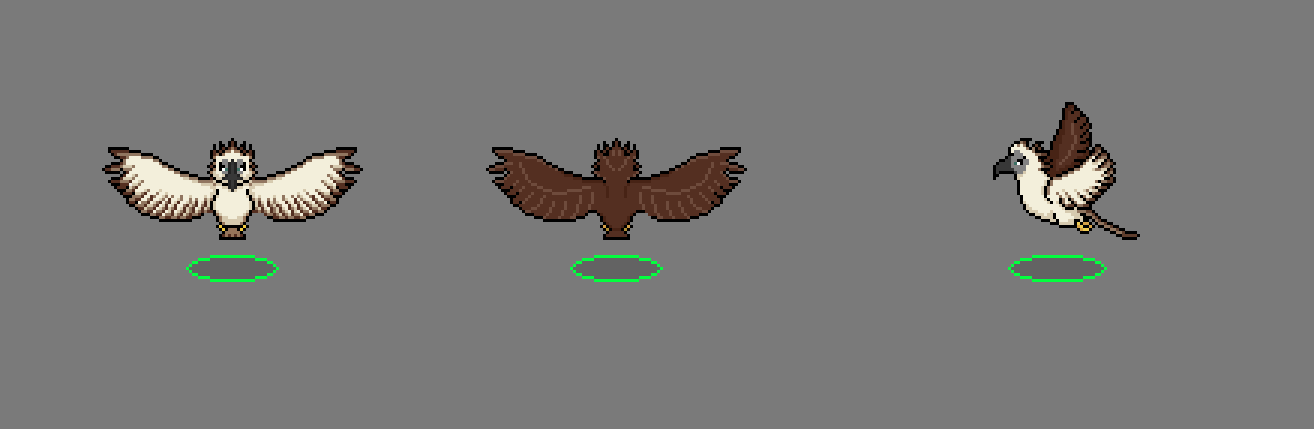 philippine eagle pixel art