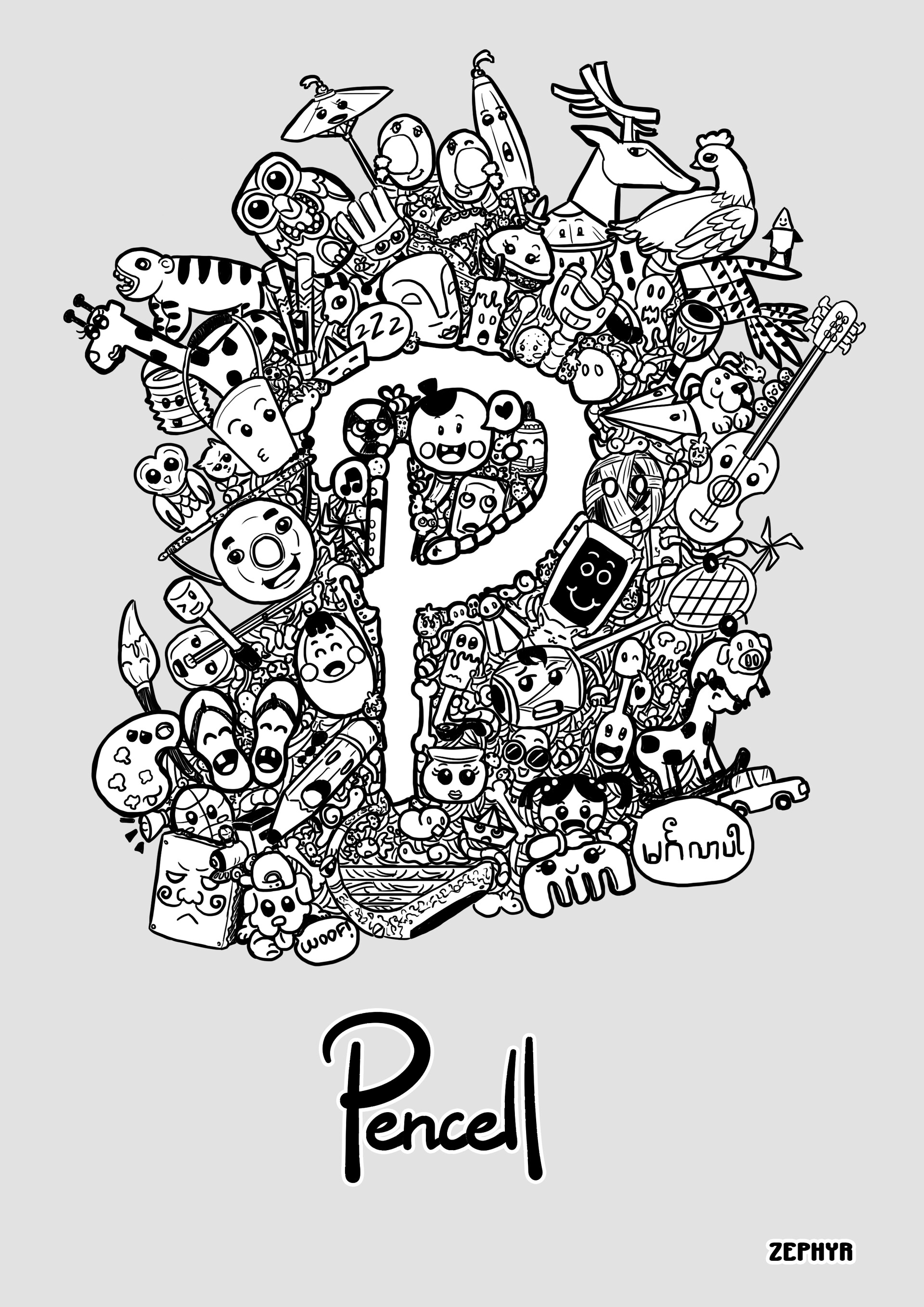 ArtStation - Doodle for Pencell