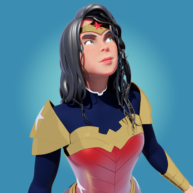 Mulher Maravilha Render