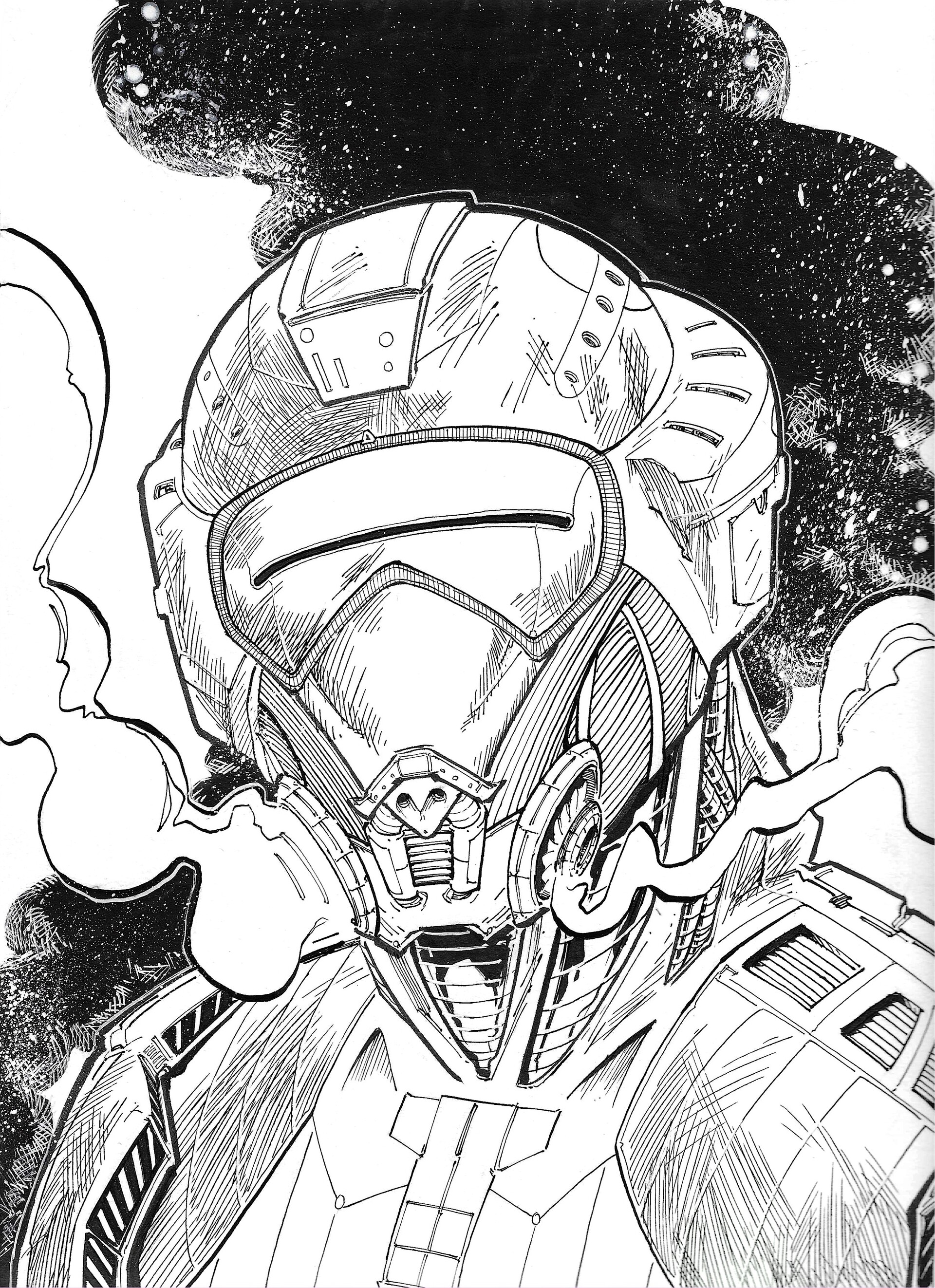 ArtStation - Futuristic Helmet Concept Design #2