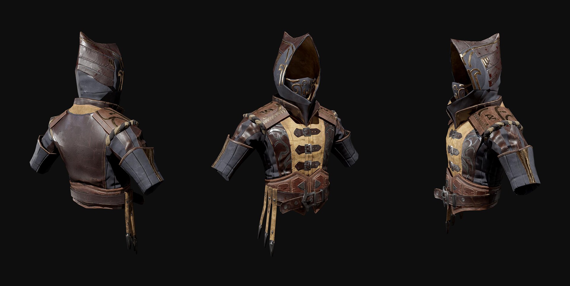 ArtStation - Assassin equipment