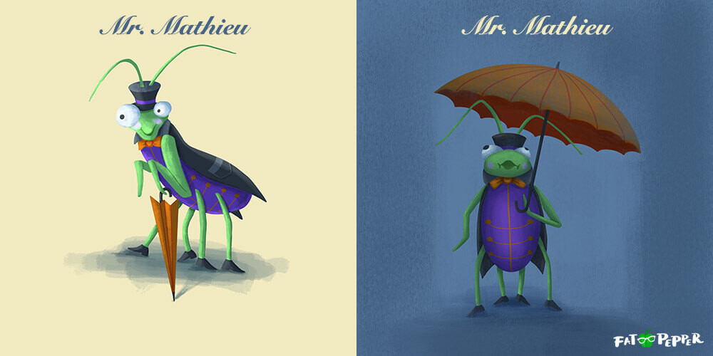 ArtStation - Mr. Mathieu character design