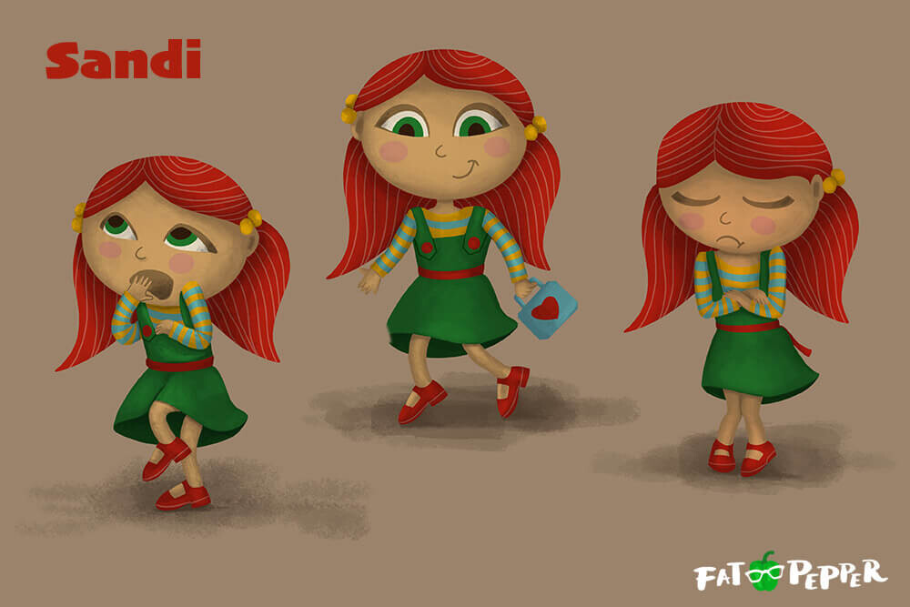 ArtStation - Sandi - character design
