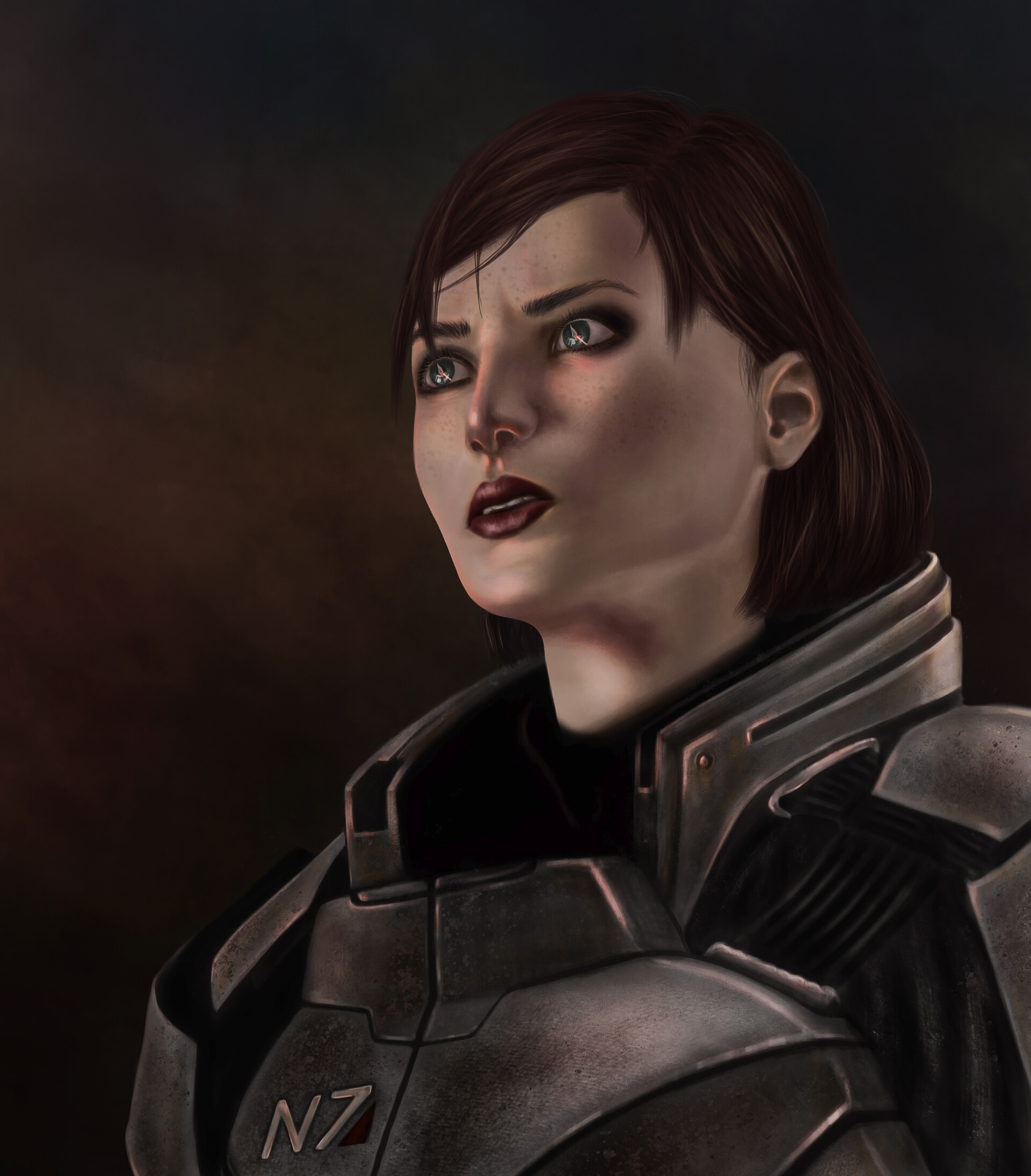 ArtStation - Mass Effect - Commander Shepard