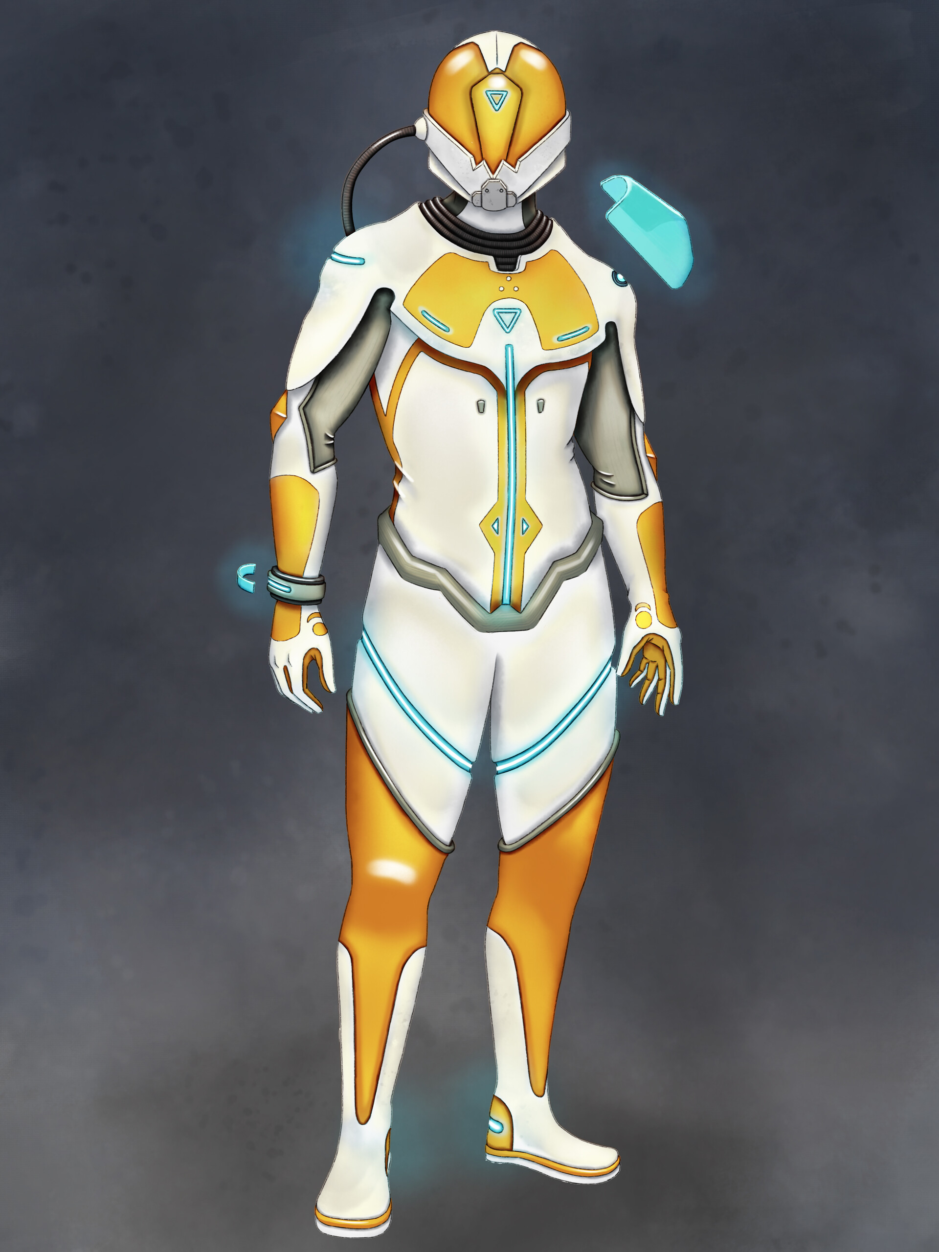 ArtStation - Neon Astronaut